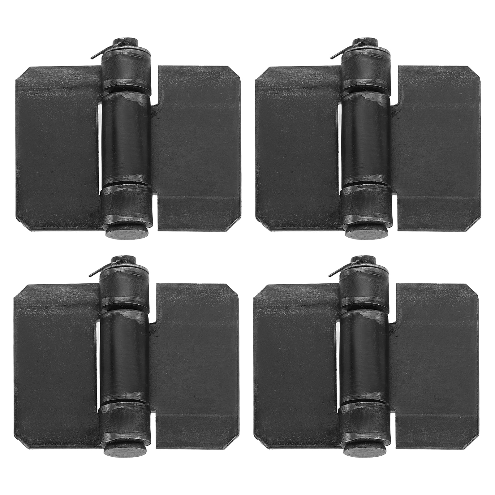 Uxcell 4 Pack Heavy Duty Weldable Hinges, 2.76" x 3.74" x 0.17" Weld on ...