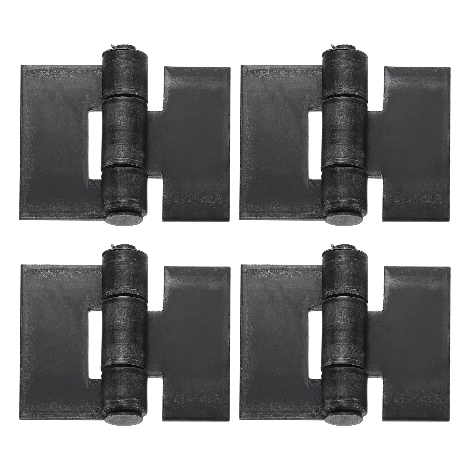 Uxcell 4 Pack Heavy Duty Weldable Hinges, 4.17" x 5.12" x 0.26" Weld on ...