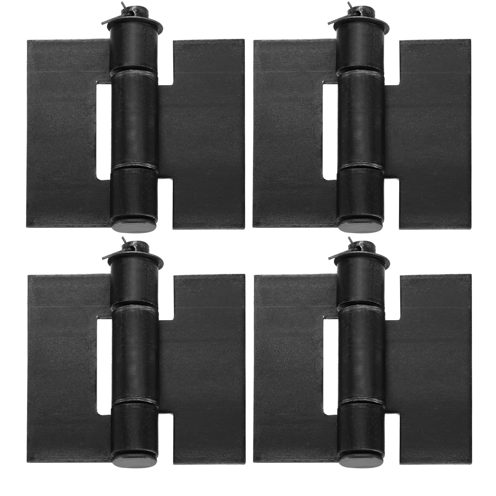 Uxcell 4 Pack Heavy Duty Weldable Hinges, 4.25" x 4.53" x 0.18" Weld on ...
