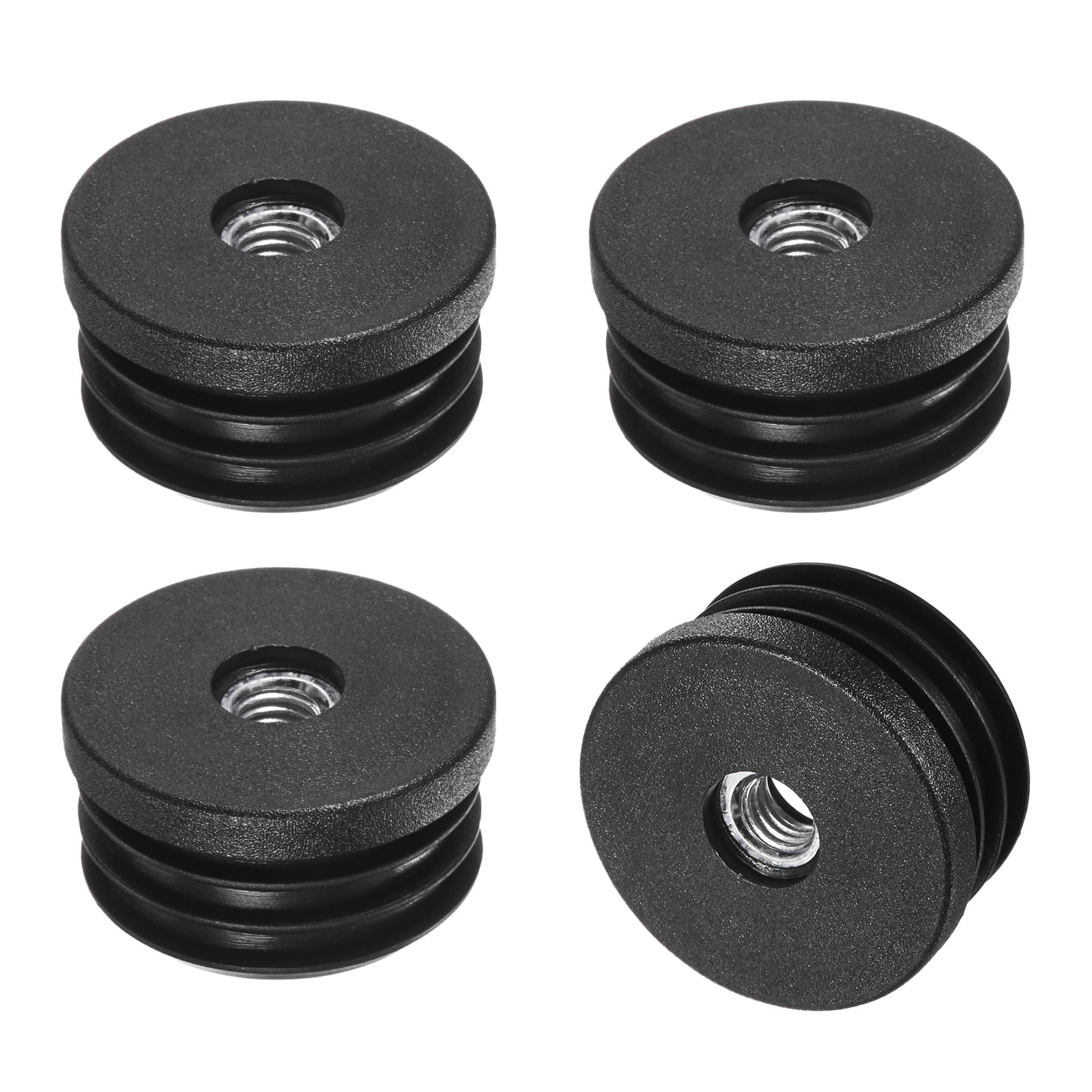 Uxcell 4-Pack Inserts for Round Tubes with M8 Thread, 1.5" (38mm) OD ...