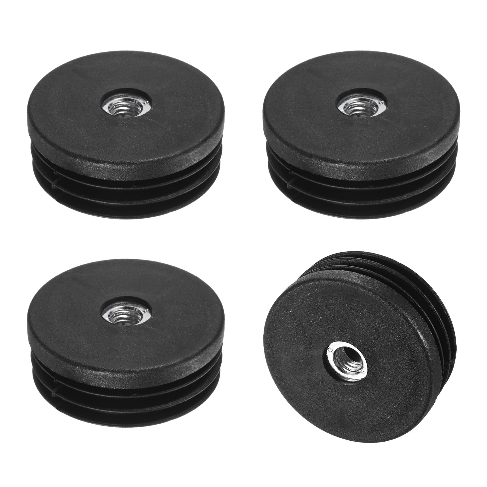 Uxcell 4-Pack Inserts for Round Tubes with M8 Thread, 2" (50mm) OD ...