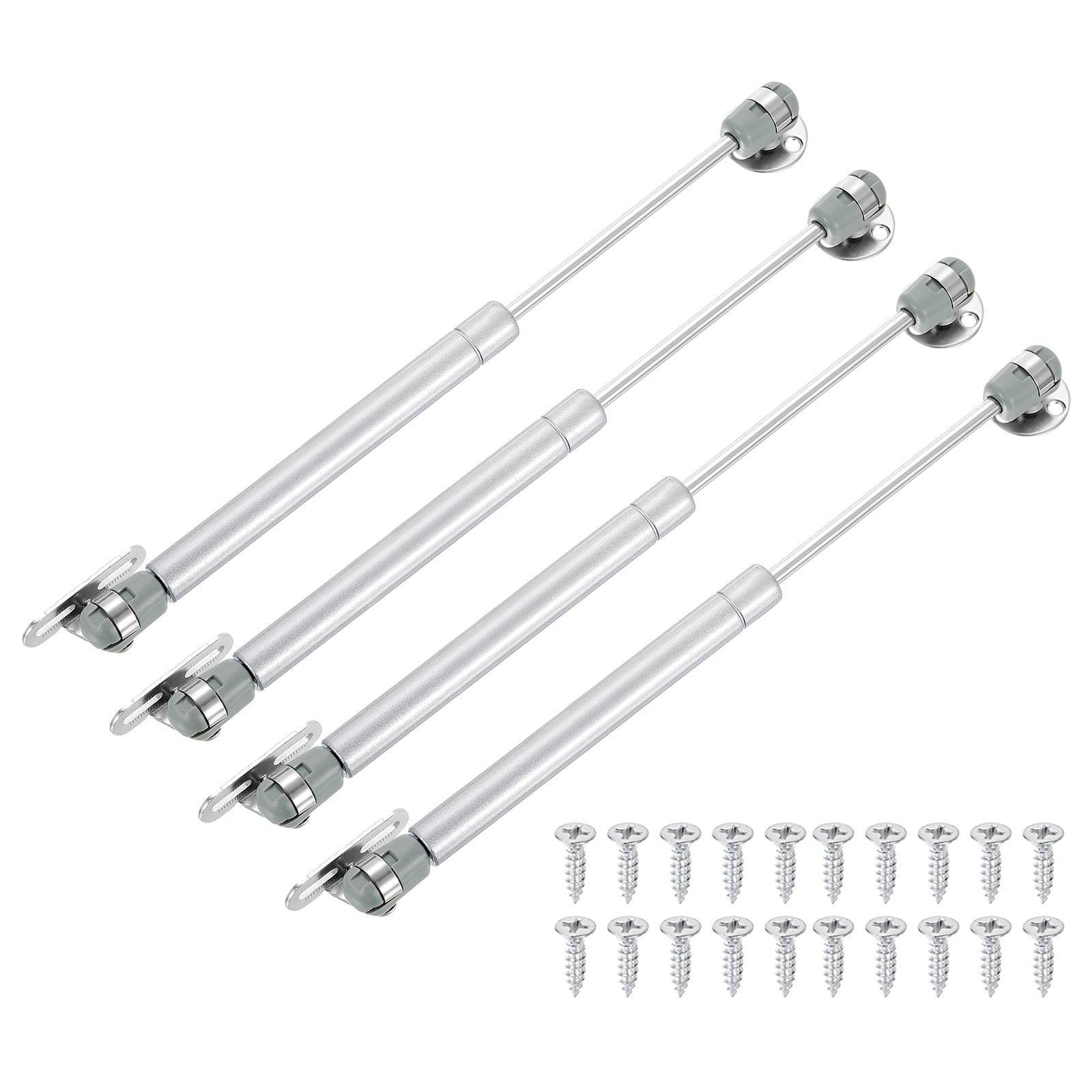 Uxcell 4 Pack Lid Support Hinges, 10 Inch 200N Gas Struts Heavy Duty ...
