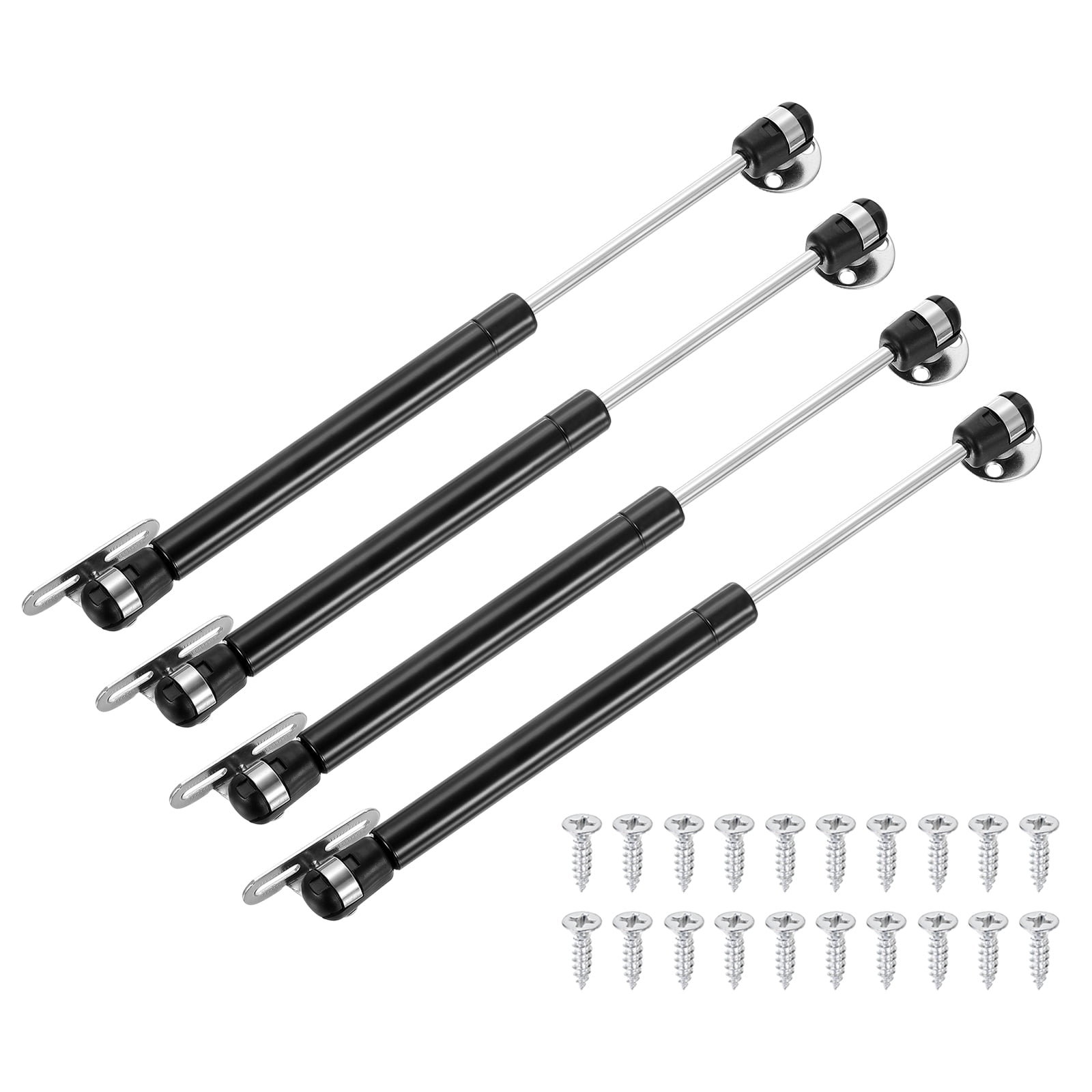 Uxcell 4 Pack Lid Support Hinges, 10 Inch 300N Gas Struts Heavy Duty ...