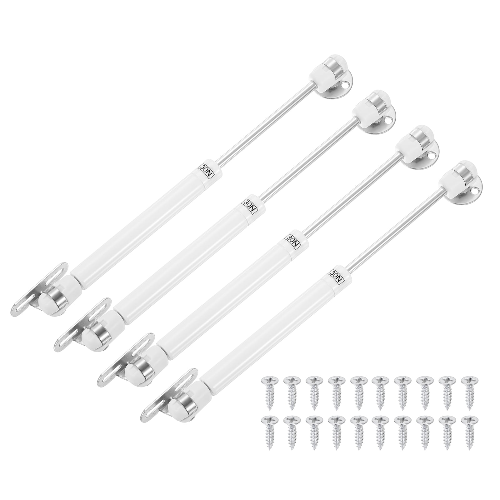Uxcell 4 Pack Lid Support Hinges, 30N Gas Struts Soft Close Folding Lid ...