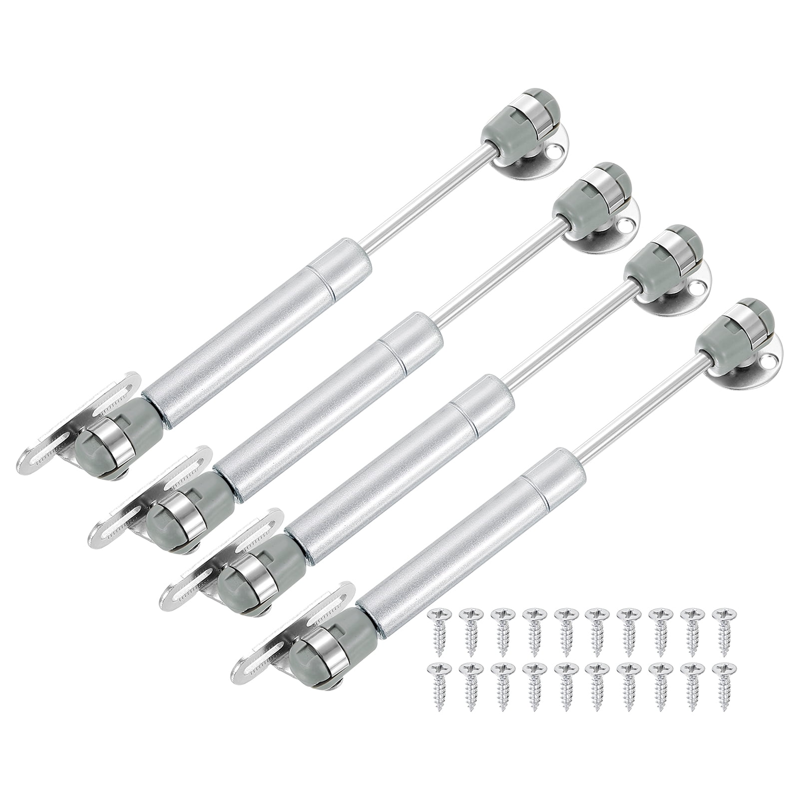 Uxcell 4 Pack Lid Support Hinges,6 Inch 30N Gas Struts Soft Close ...