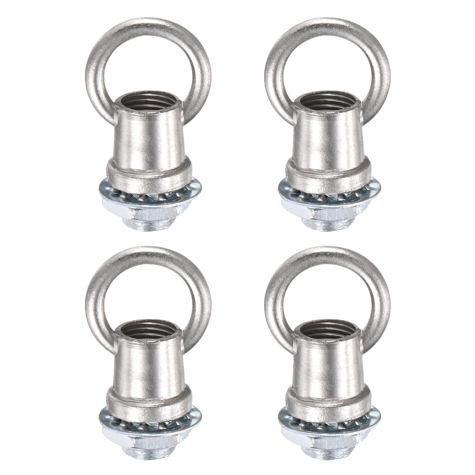 Uxcell 4-Pack Lifting Eye Nut, 5kg Max Load 14mm ID M10 Light Fixture ...