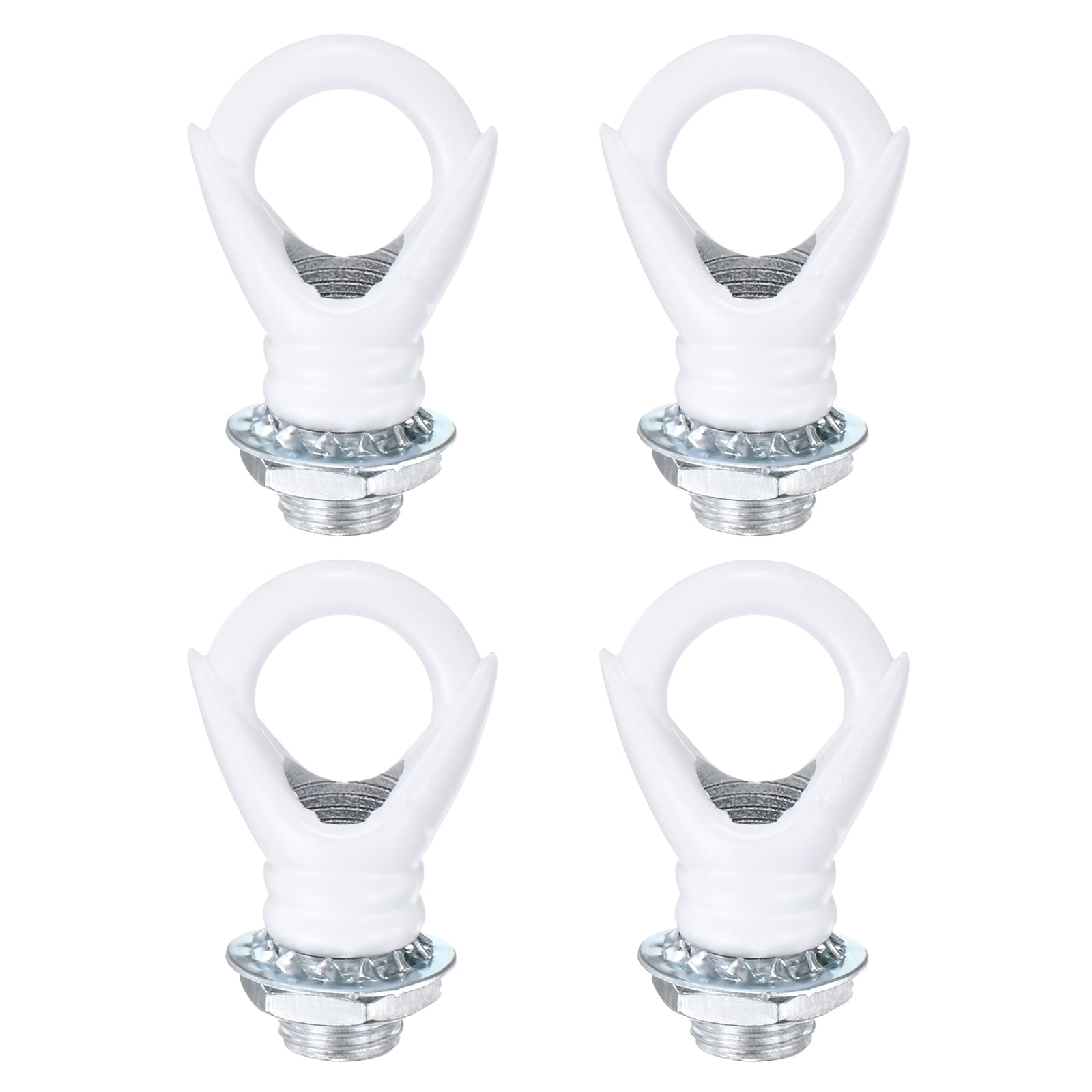 Uxcell 4 Pack Light Fixture Hooks Ring Nuts, 5kg Max Load M10 Thread ...