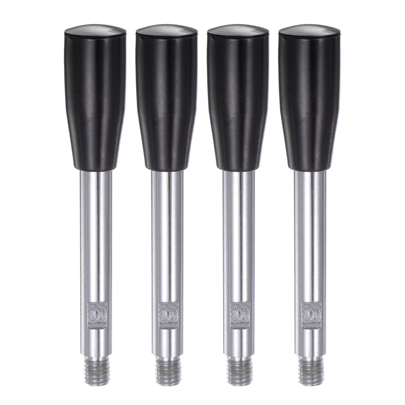 Uxcell 4 Pack M10 Thread 125mm Length Crank Grip Lathe Revolving ...