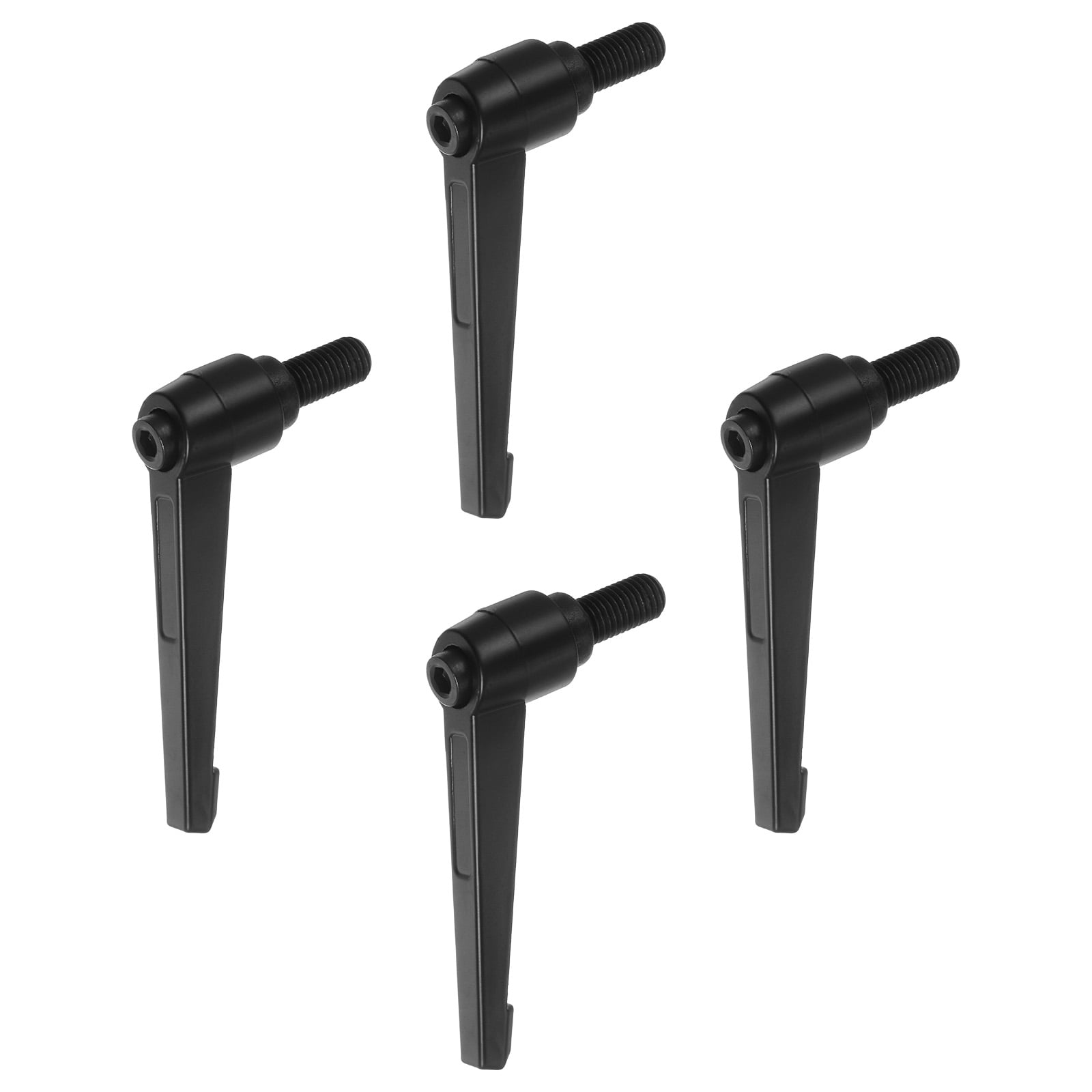 Uxcell 4 Pack M12 x 25mm Male Threaded Stud Adjustable Clamping Lever ...