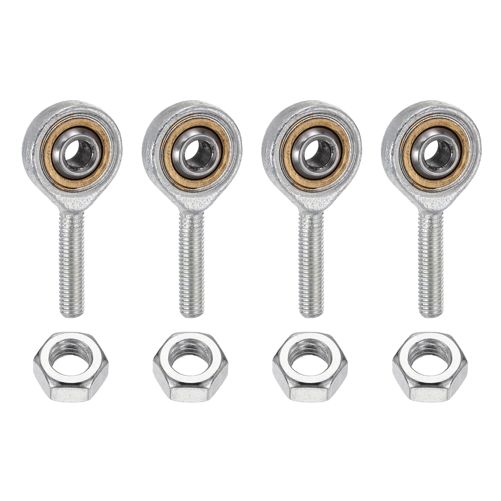 Uxcell 4 Pack M5 Ball Head Joint Rod End Bearing, M5x0.8 Right Hand ...