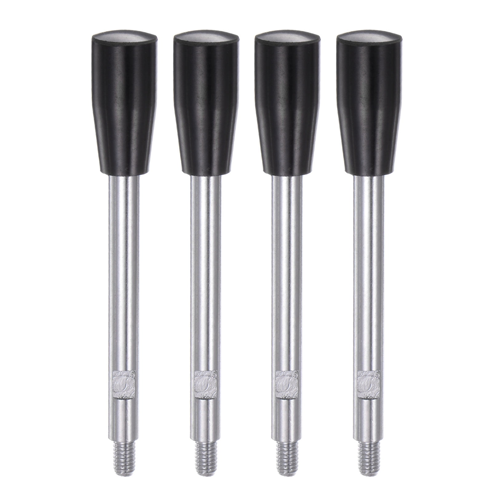 Uxcell 4 Pack M6 Thread 115mm Length Crank Grip Lathe Revolving ...