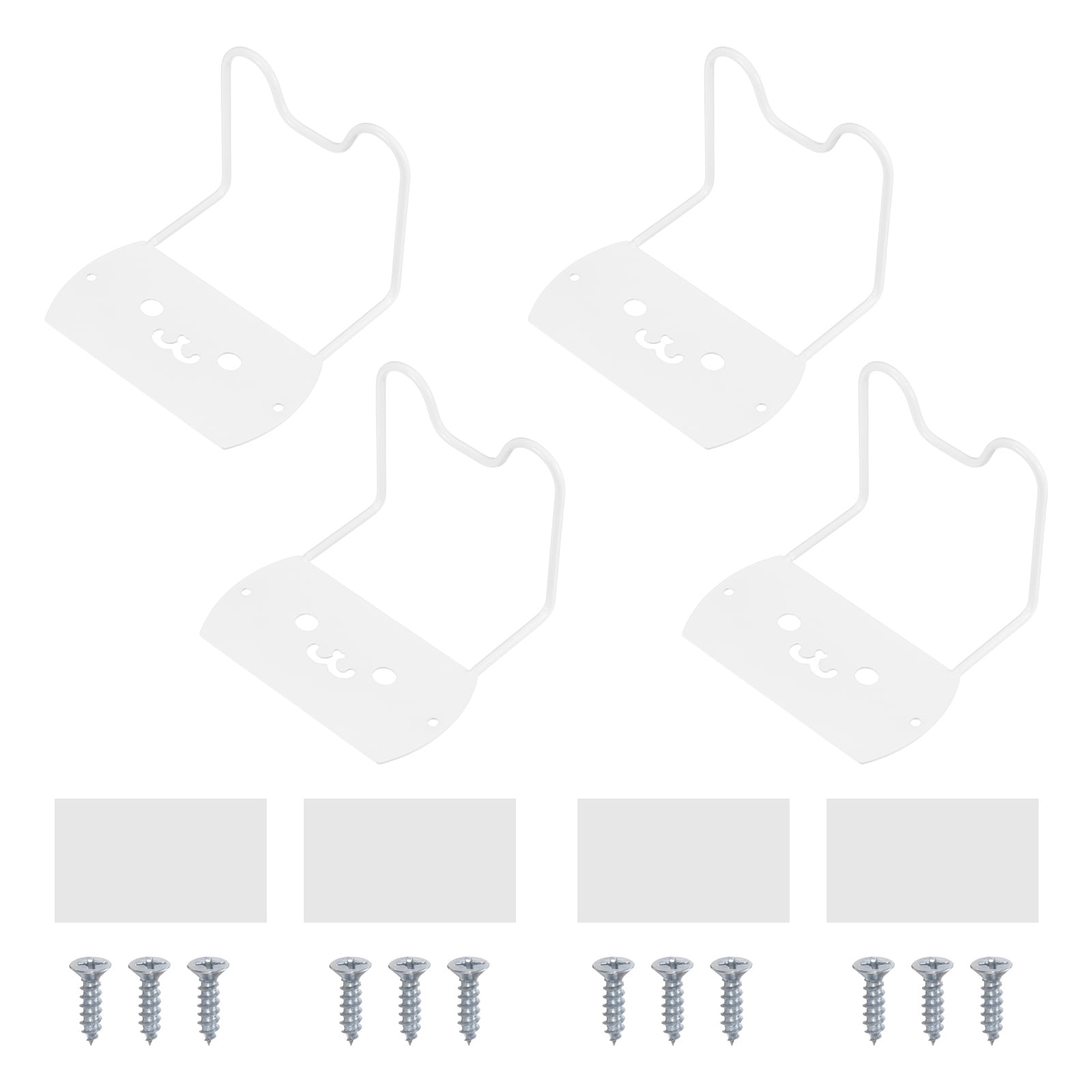 Uxcell 4 Pack Mattress Retainer Bar, 5.5x5.1x3.9 Inch Non-Slip Slide ...