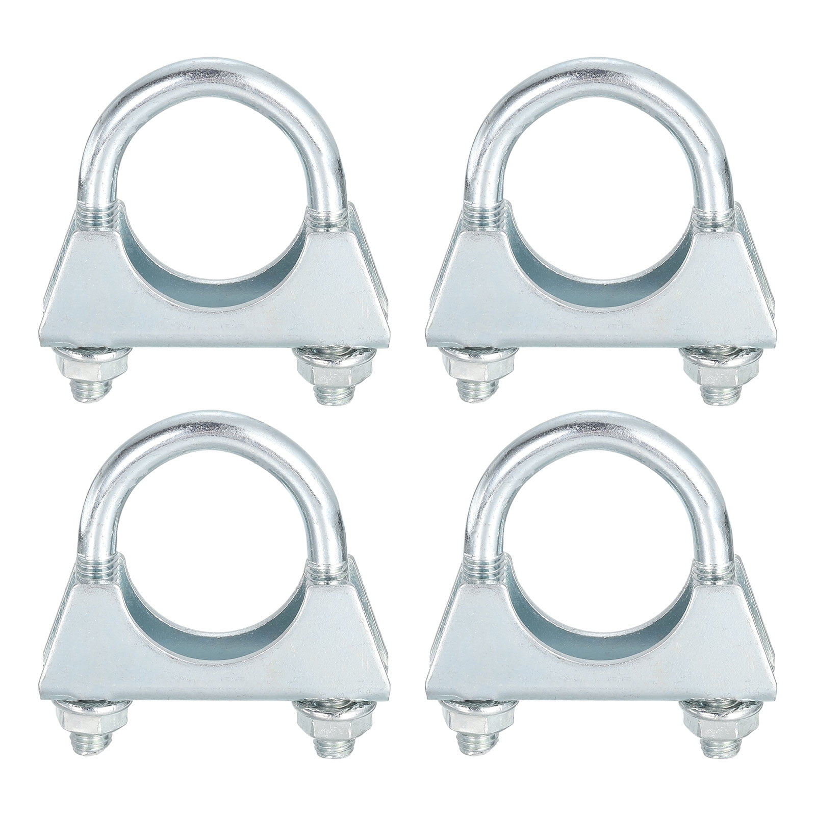 Uxcell 4 Pack Muffler U-Bolt Clamps for 32mm(1-1/4") Diameter, U-shaped ...