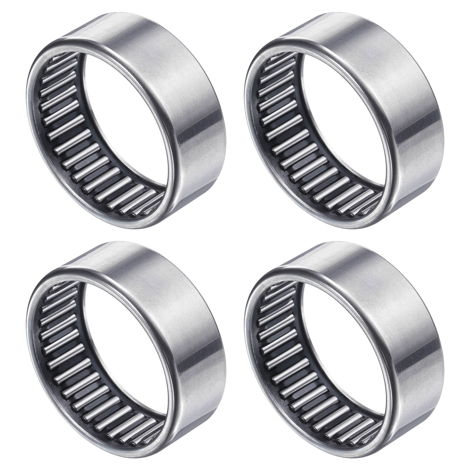 Uxcell 4 Pack Needle Roller Bearings, HK4018 Bore 40mm OD 47mm 18mm ...