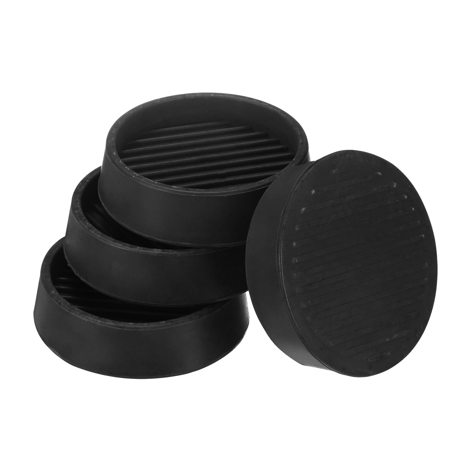 Uxcell 4-Pack Non Slip Furniture Cups 2" Round Rubber Anti Slide Floor ...