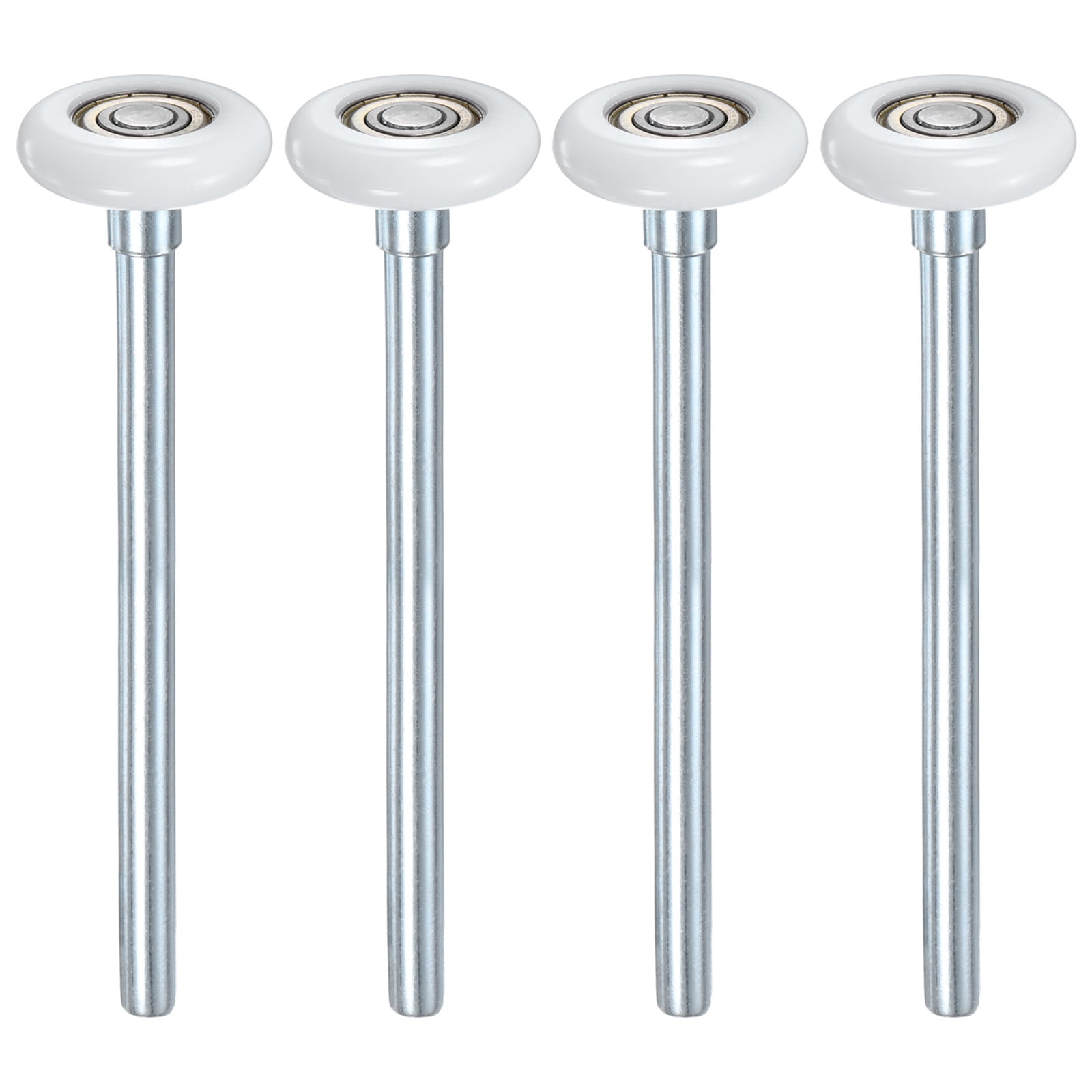 Uxcell 4-Pack Nylon Garage Door Rollers, 1.8" Garage Door Wheels 7.48 ...