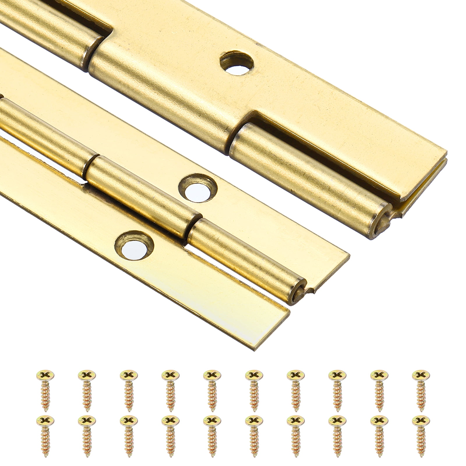 Uxcell 4 Pack Piano Hinge, 12"x1.2" Stainless Steel Continuous & Piano ...