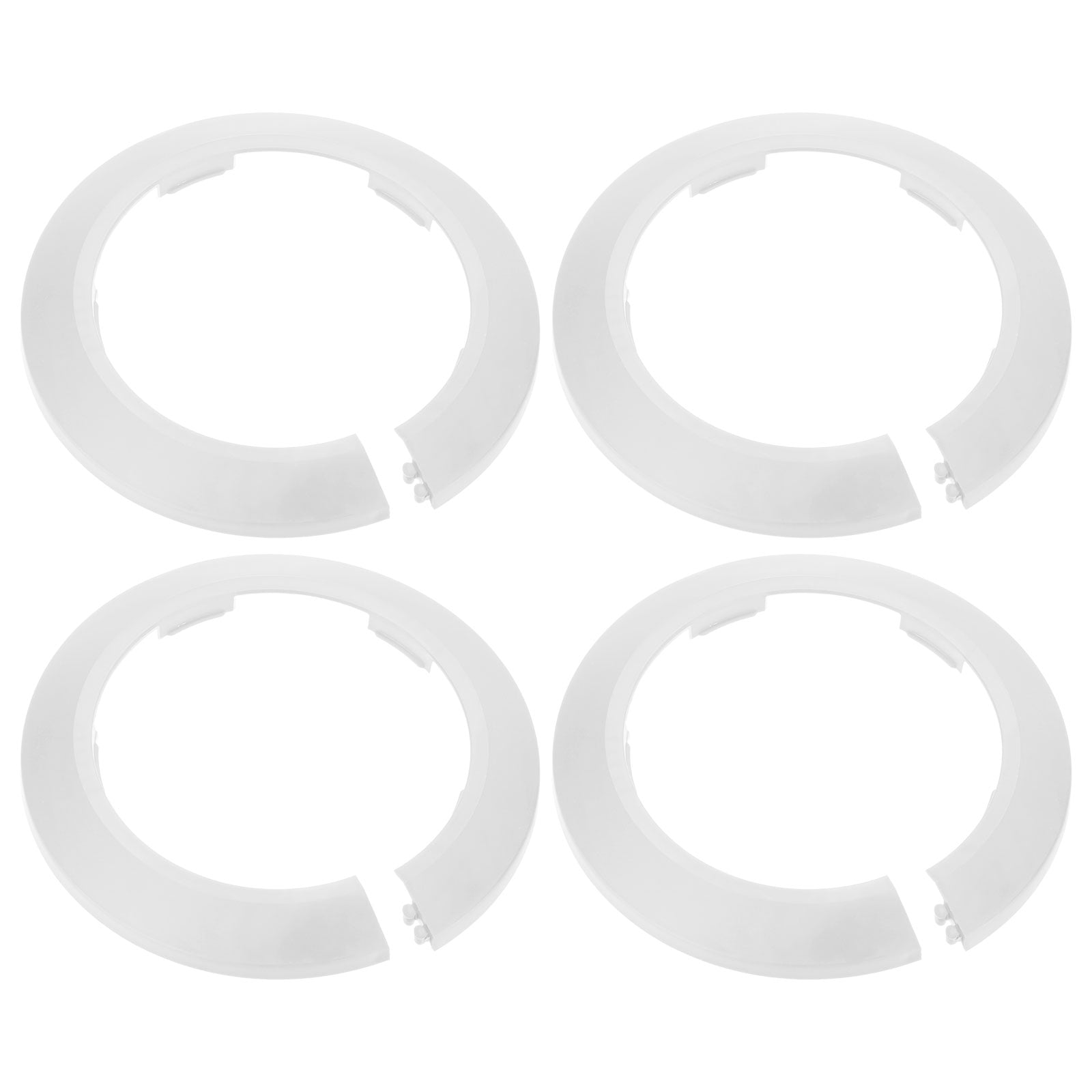 Uxcell 4-Pack Pipe Cover Decoration for 35mm Outer Diameter Flange ...