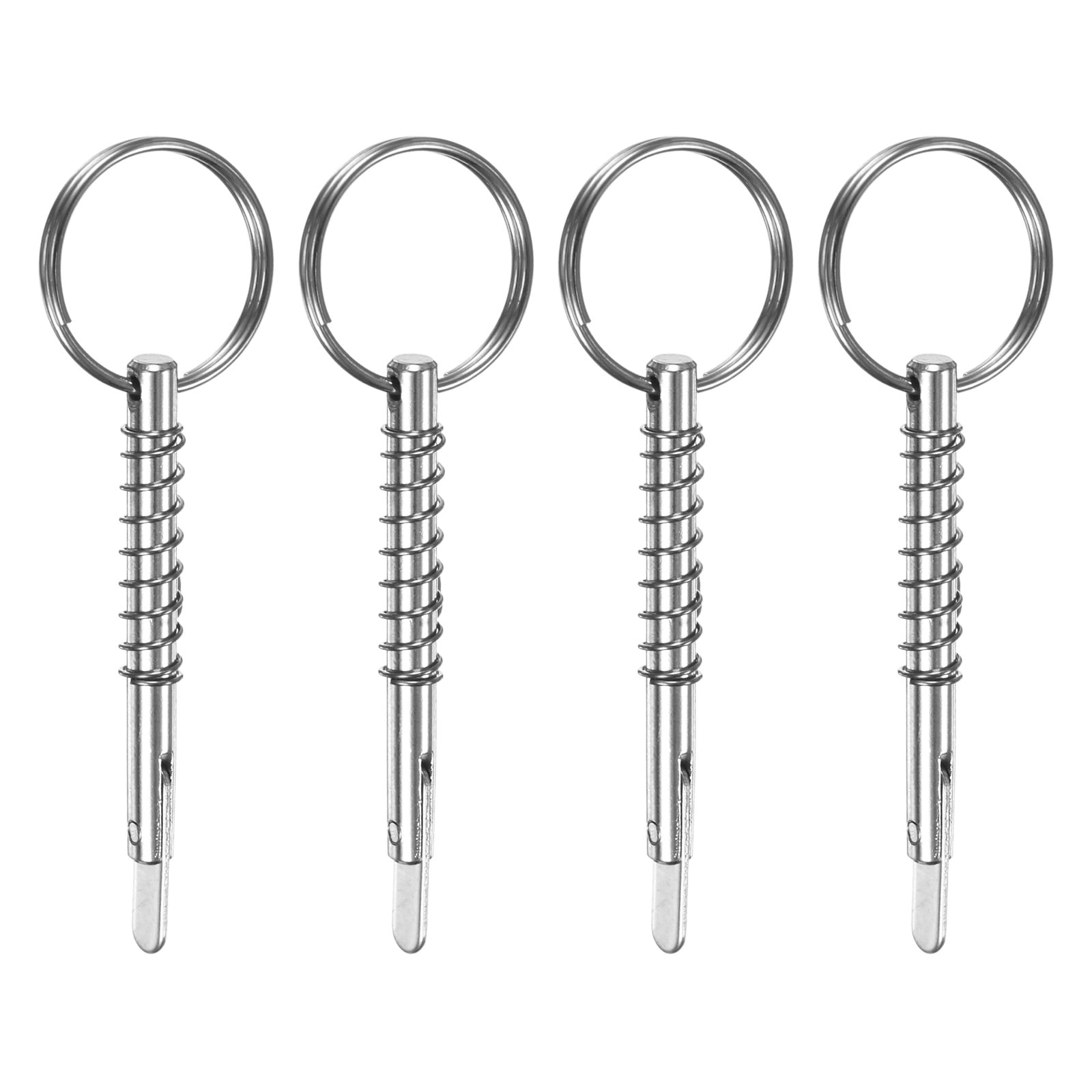 Uxcell 4-Pack Quick Release Pins, 316 Stainless Steel 5mm Dia., 41mm ...
