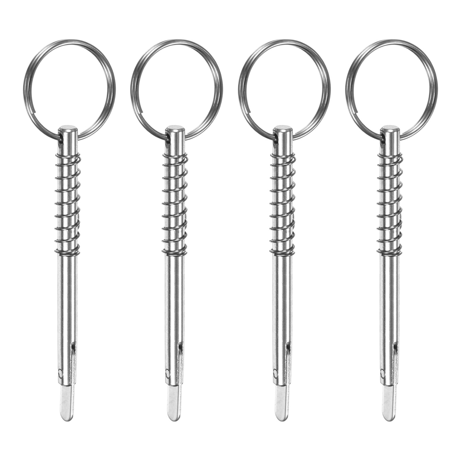 Uxcell 4-Pack Quick Release Pins, 316 Stainless Steel 5mm Dia., 67mm ...