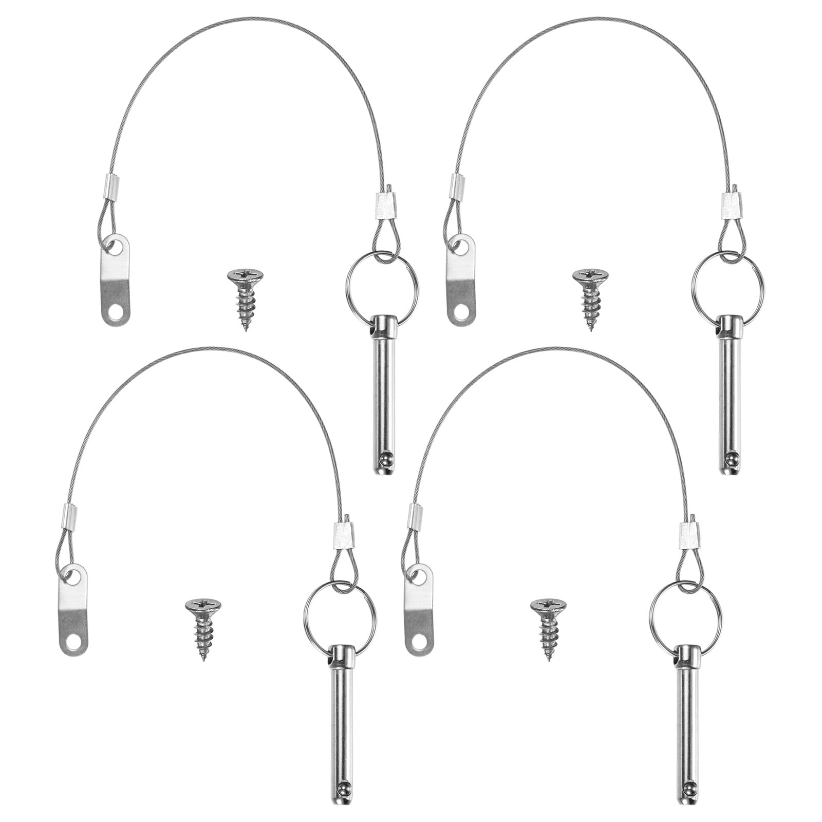 Uxcell 4-Pack Quick Release Pins, 5/16"(8mm) Diameter, 1.5(39mm) Usage ...