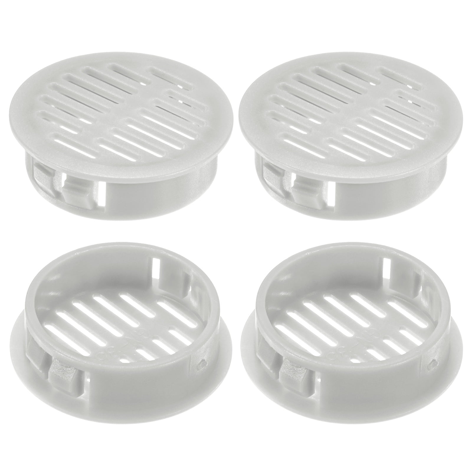 Uxcell 4-Pack Round Soffit Vents, 35mm/1.4 Inch Plastic Air Vents ...