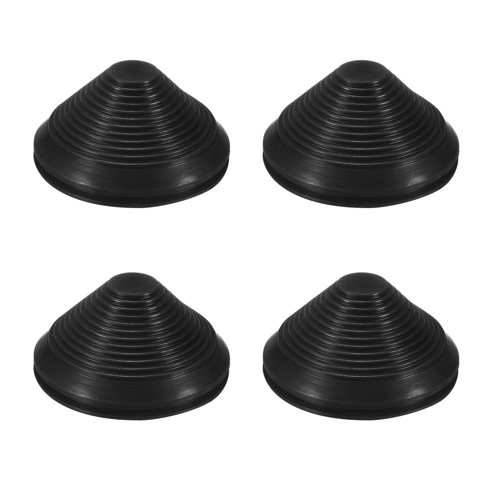Uxcell 4-Pack Rubber Grommets for Wiring 110mm Tower Shaped Grommet ...