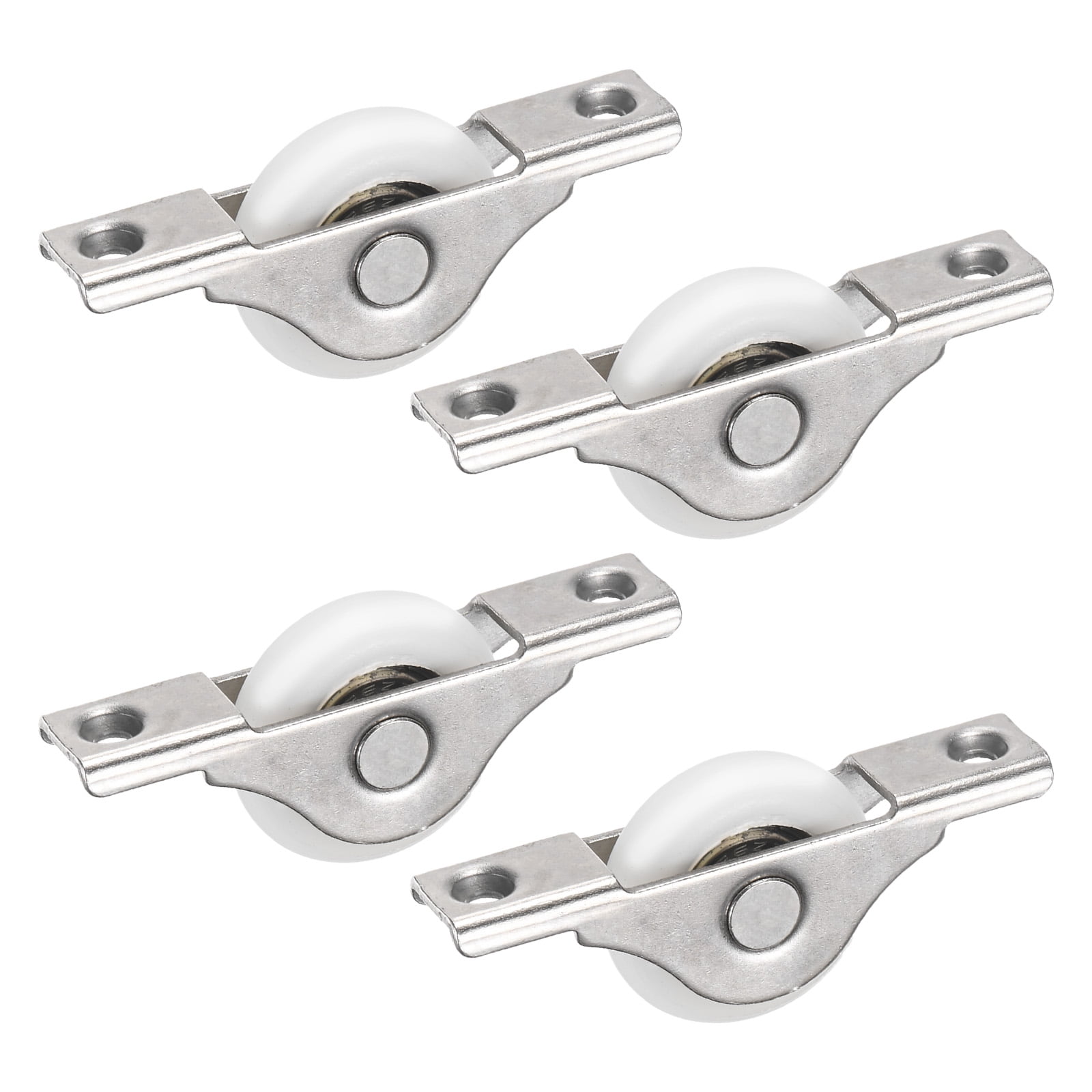 Uxcell 4-Pack Screen Door Rollers, 30mm/1.18" Dia Sliding Door Nylon ...