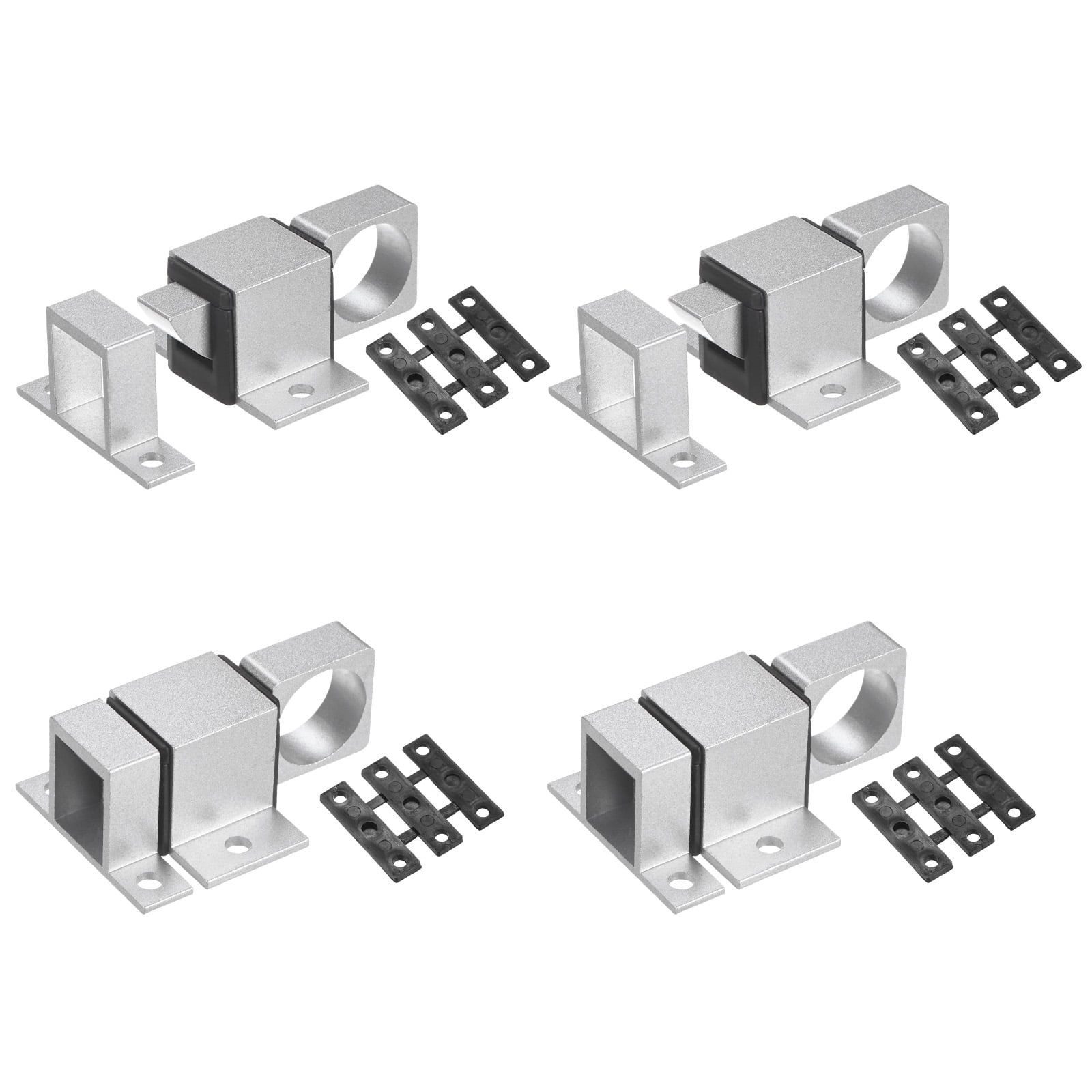 Uxcell 4-Pack Self-Closing Latch Aluminum Alloy Automatic Window ...