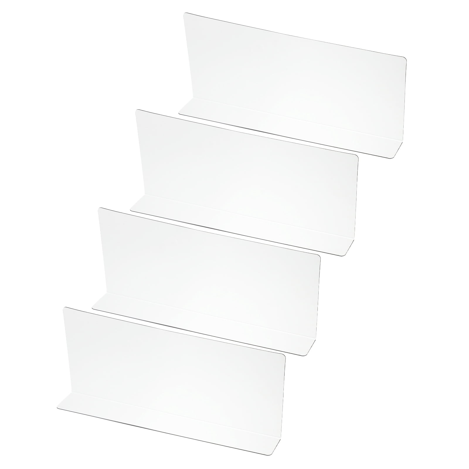 Uxcell 4 Pack Shelf Dividers for Closet Organization, 11.1x1.6x4.8 ...