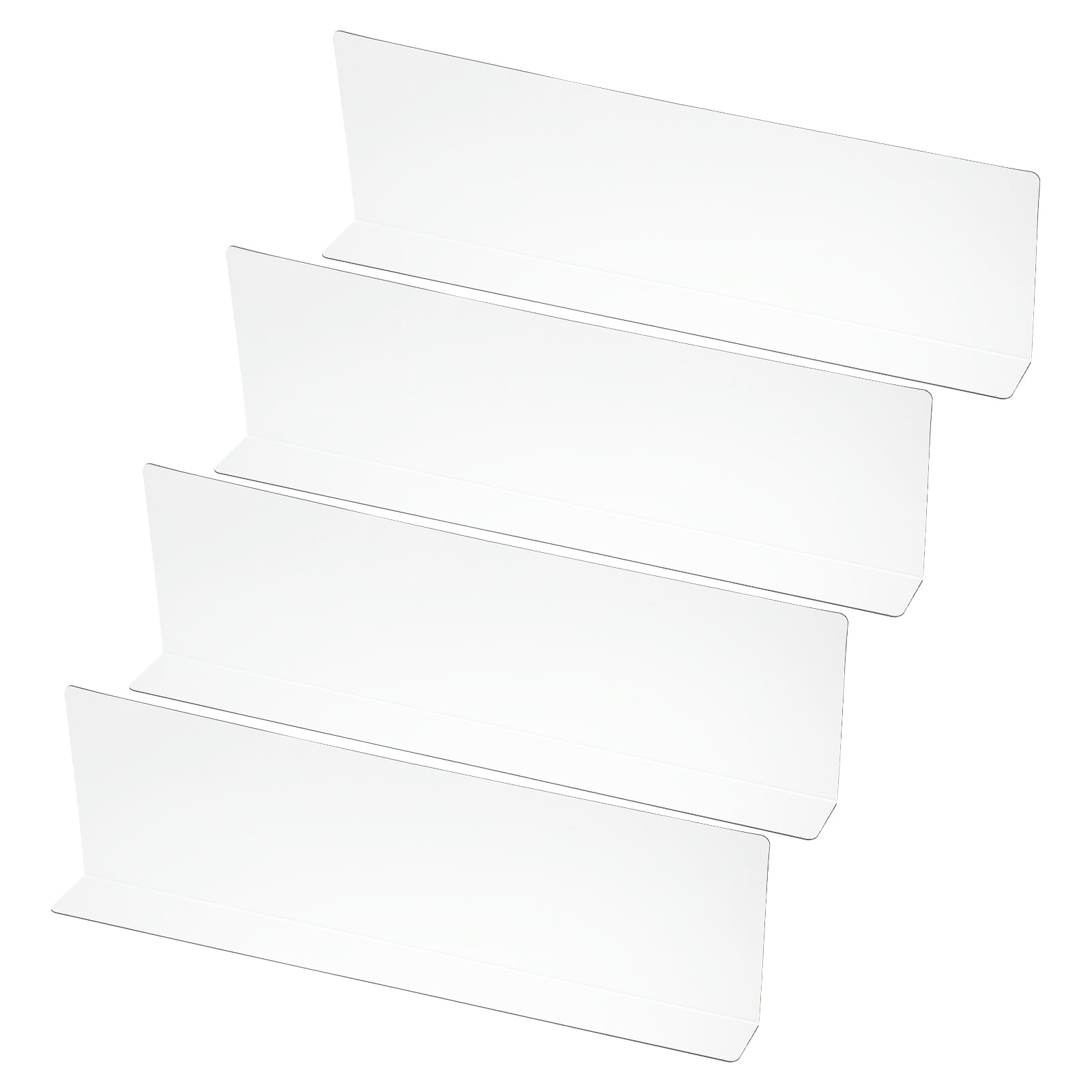 Uxcell 4 Pack Shelf Dividers for Closet Organization, 15.8x1.6x4.8 ...