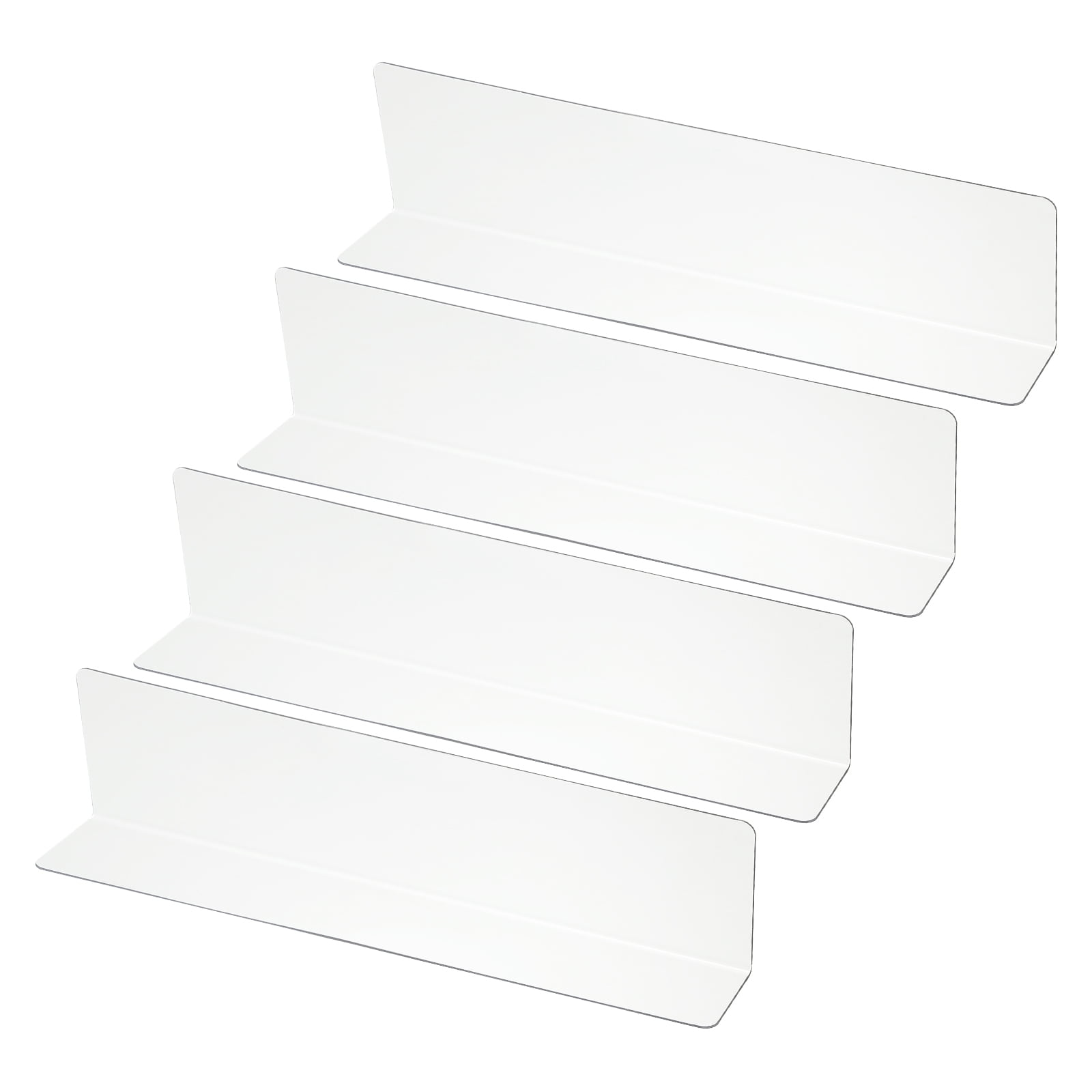 Uxcell 4 Pack Shelf Dividers for Closet Organization, 9.9x1.2x2.4 ...