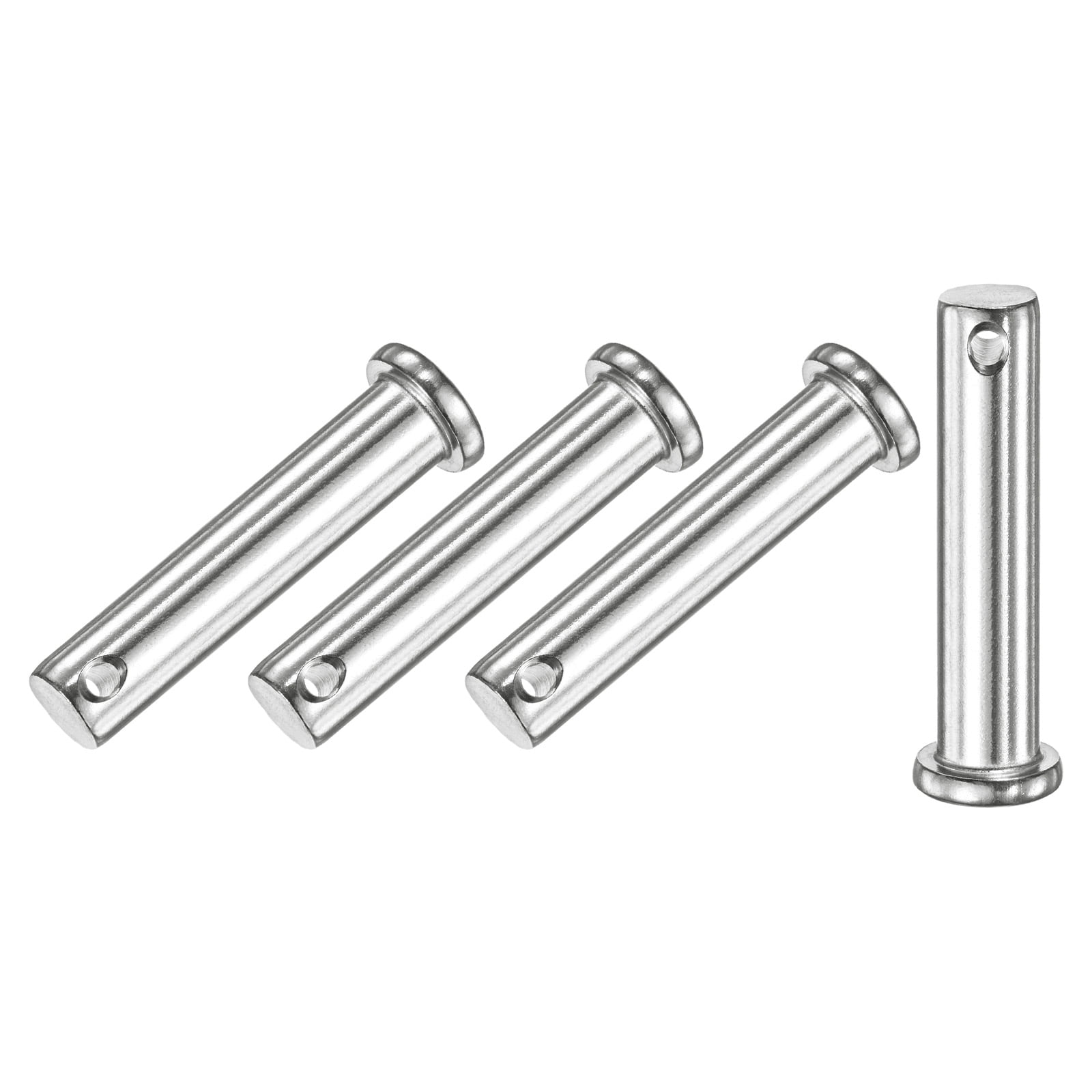 Uxcell 4-Pack Single Hole Clevis Pins, M10 x 50mm 304 Stainless Steel ...