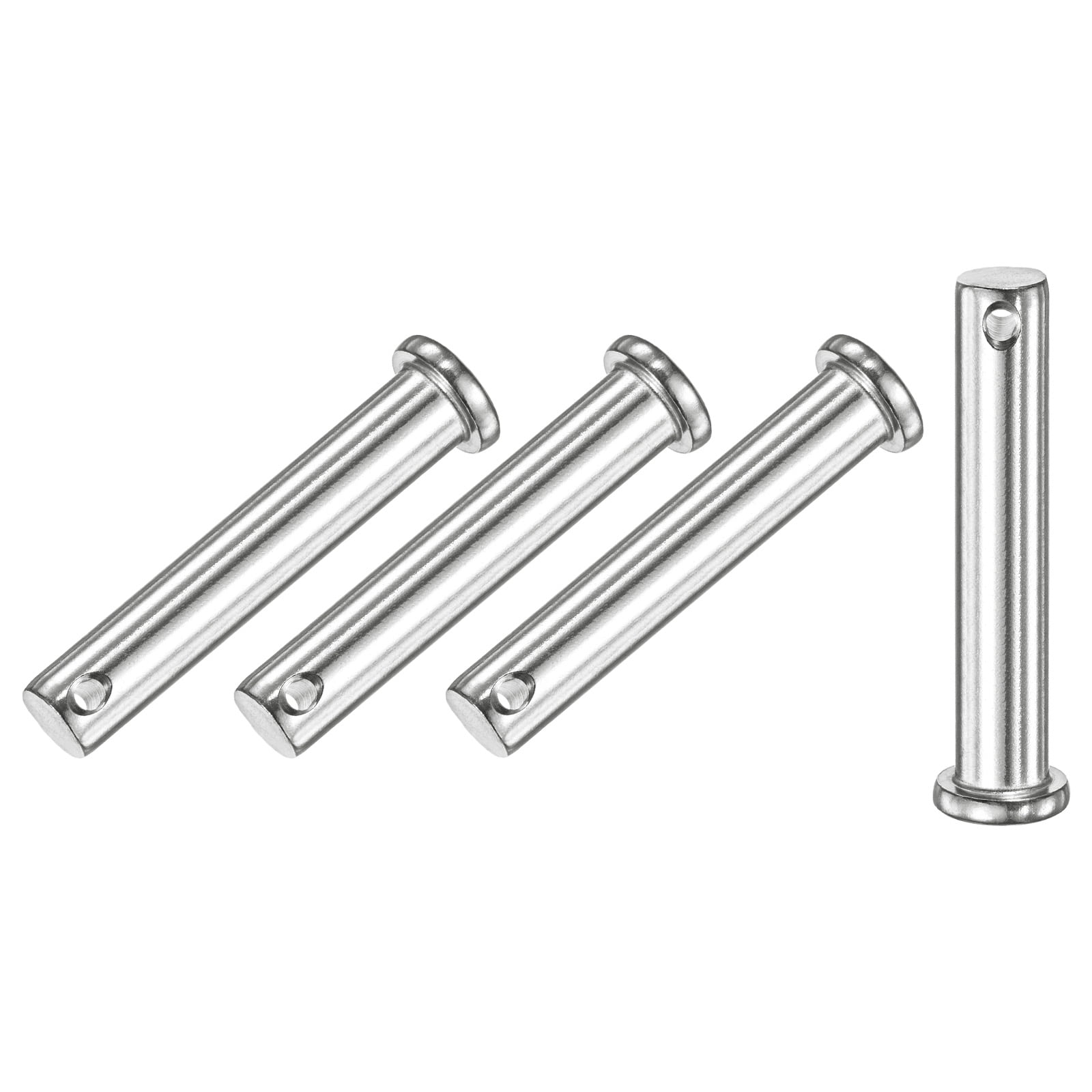 Uxcell 4-Pack Single Hole Clevis Pins, M10 x 65mm 304 Stainless Steel ...