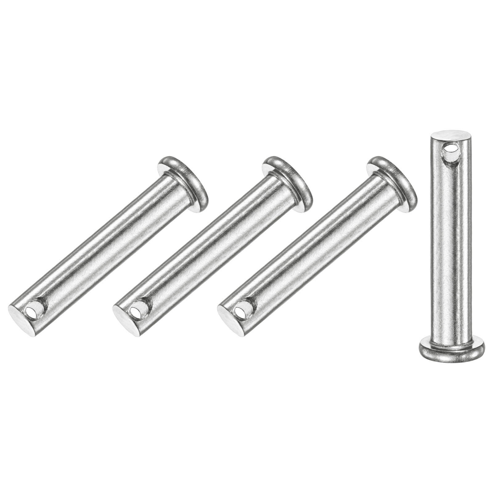 Uxcell 4-Pack Single Hole Clevis Pins, M8 x 45mm 304 Stainless Steel ...