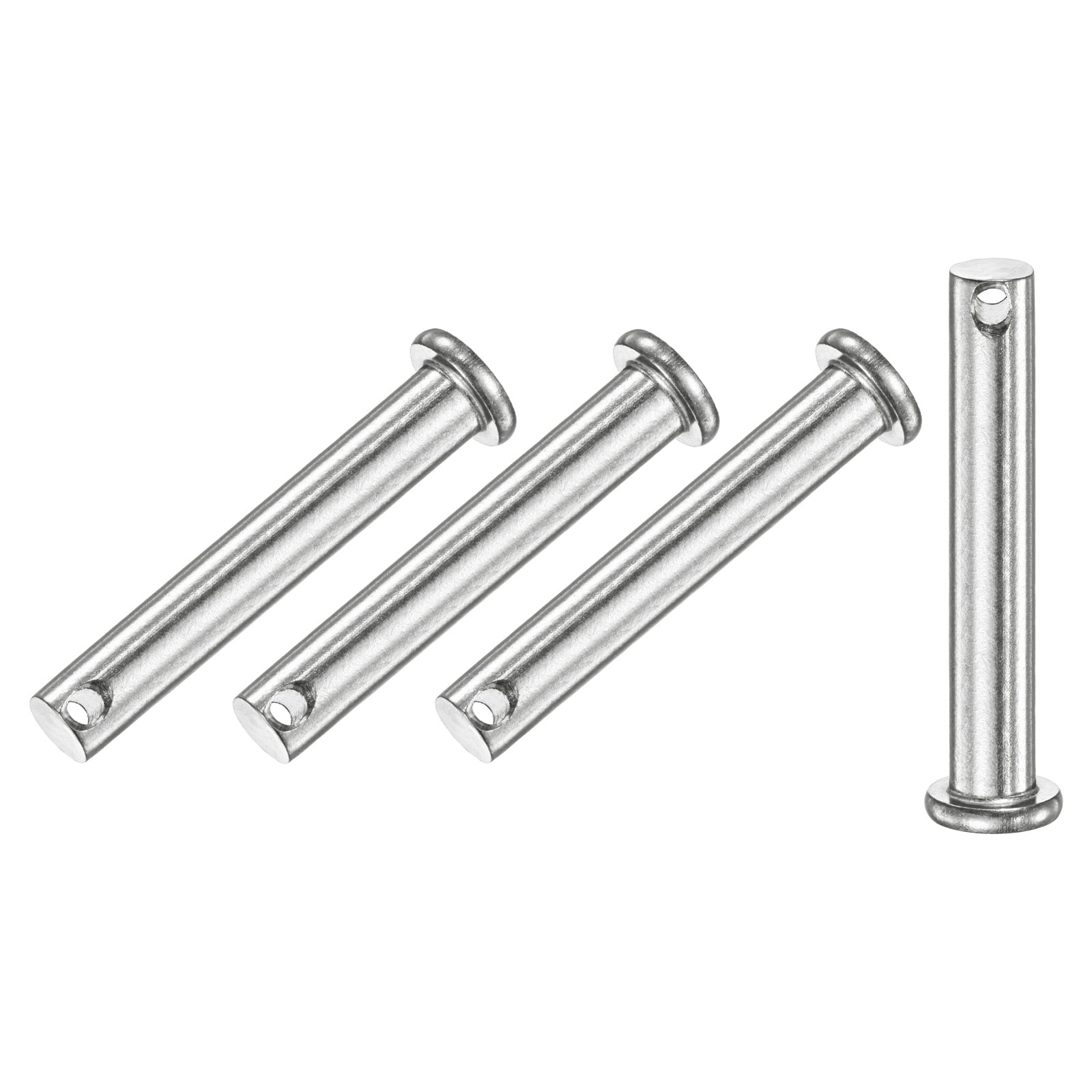 Uxcell 4-Pack Single Hole Clevis Pins, M8 x 50mm 304 Stainless Steel ...