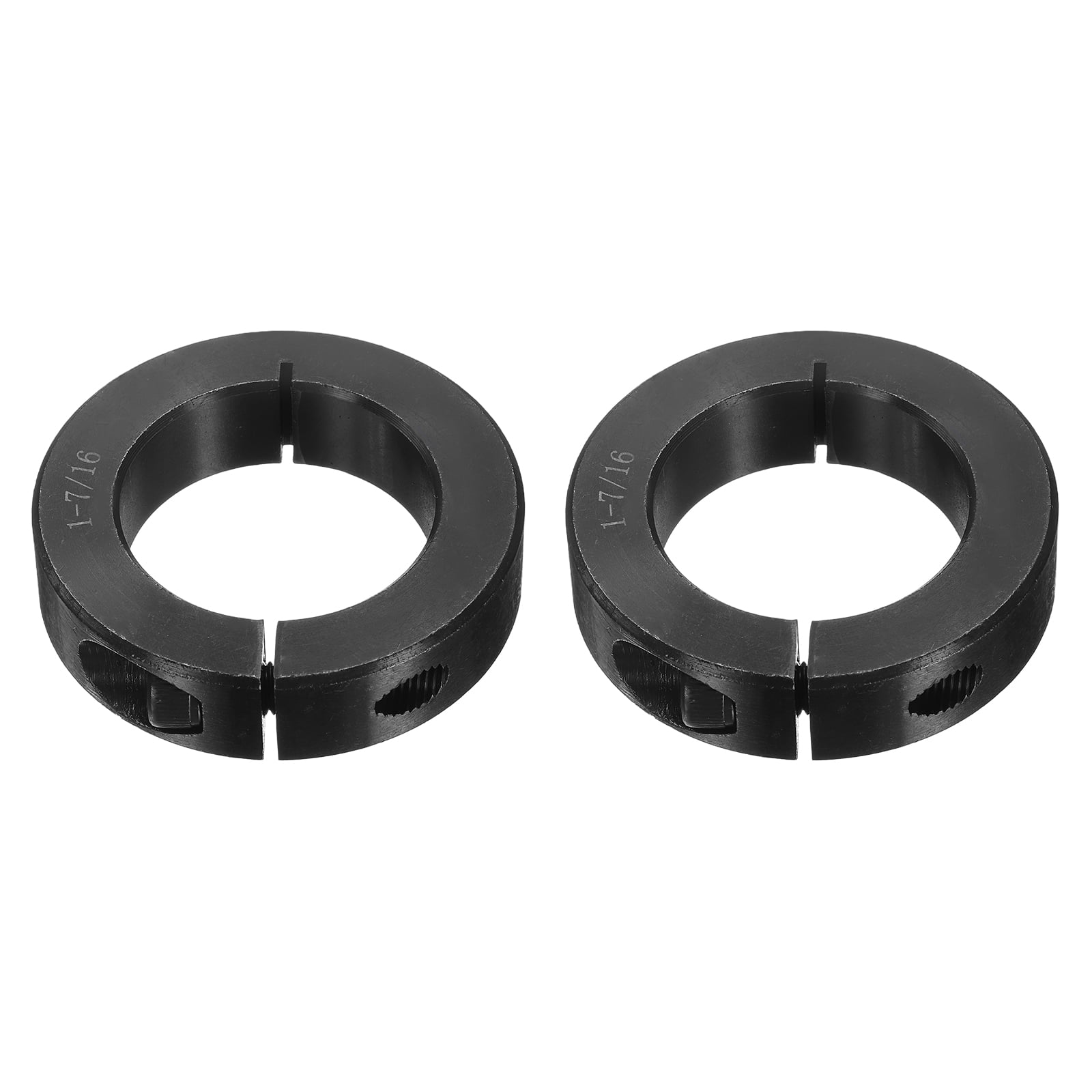 Uxcell 4 Pack Single Split Shaft Collar, 1-7/16" Bore One Piece ...