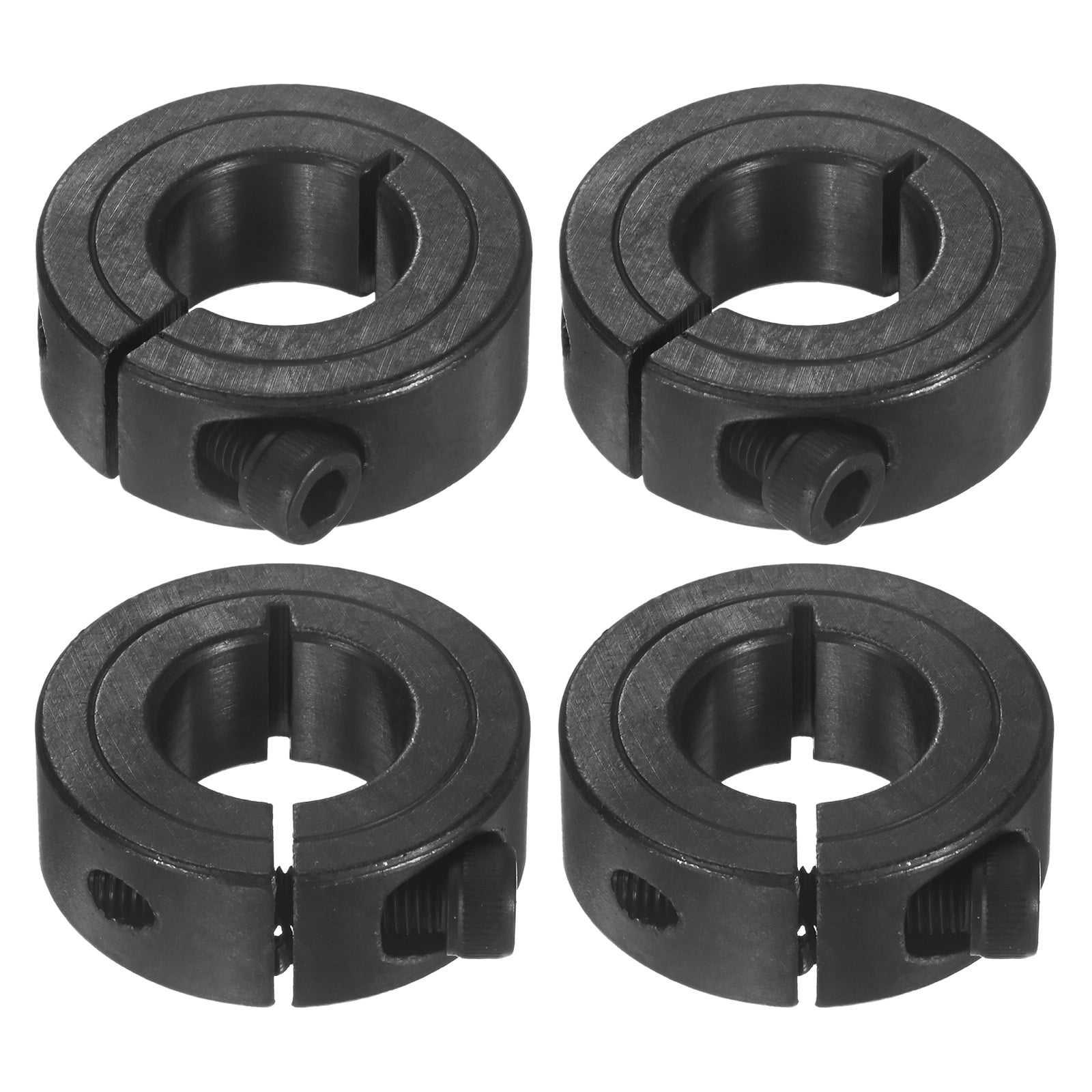Uxcell 4-Pack Single Split Shaft Collar 18mm Bore 36mm OD, 13mm ...