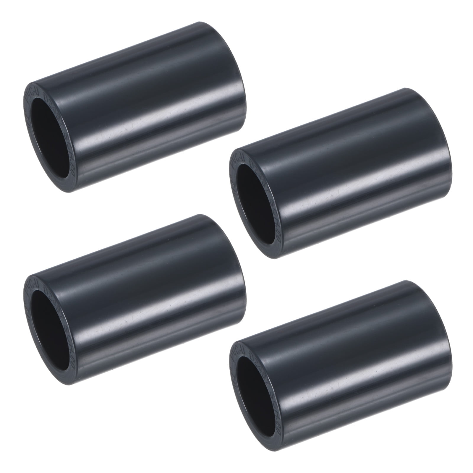Uxcell 4-Pack Pipe Coupling Adapter, 1/2" Straight Coupling Adapter ...