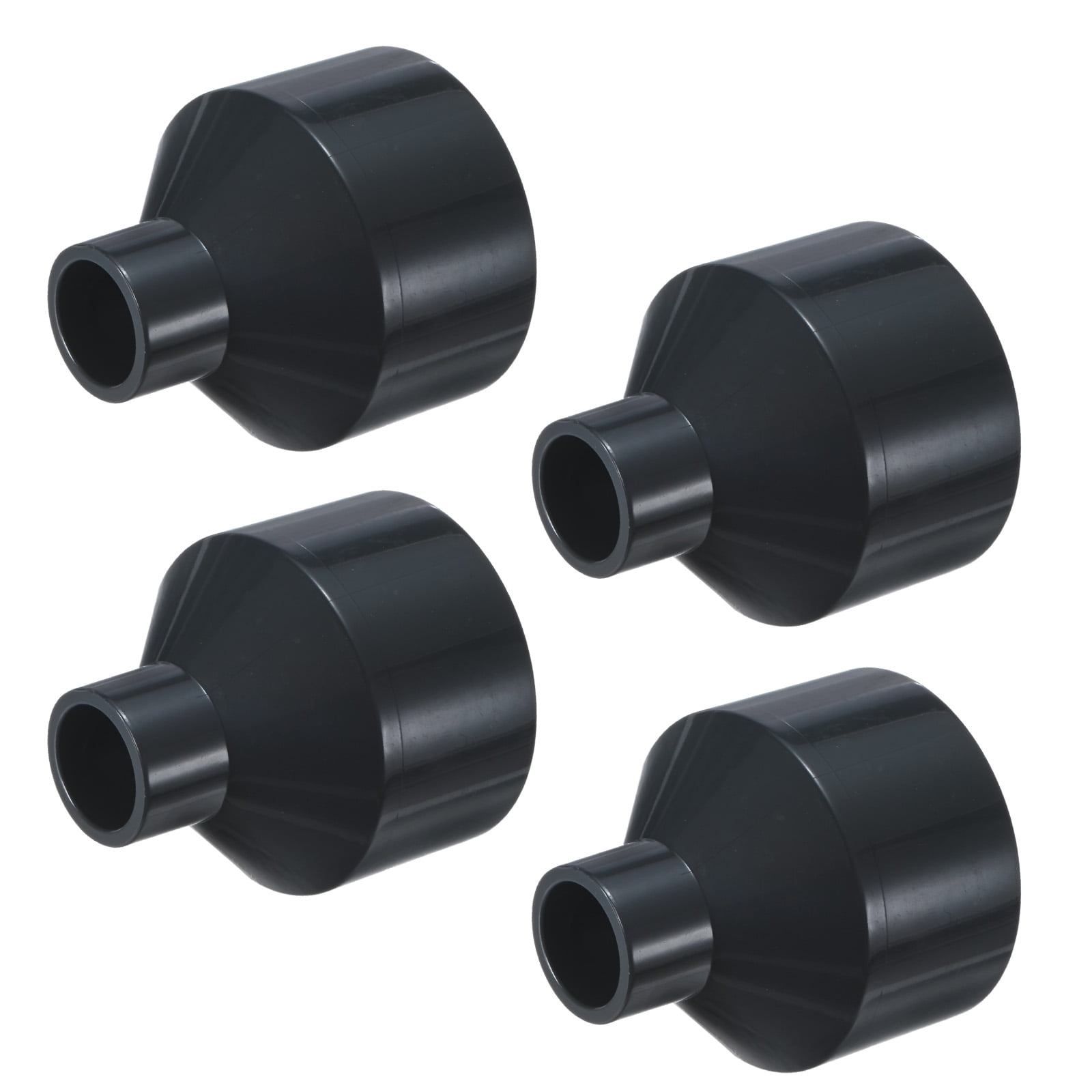 Uxcell 4-Pack UReducer Pipe Fitting, DN40*15 Reducing Coupling ...
