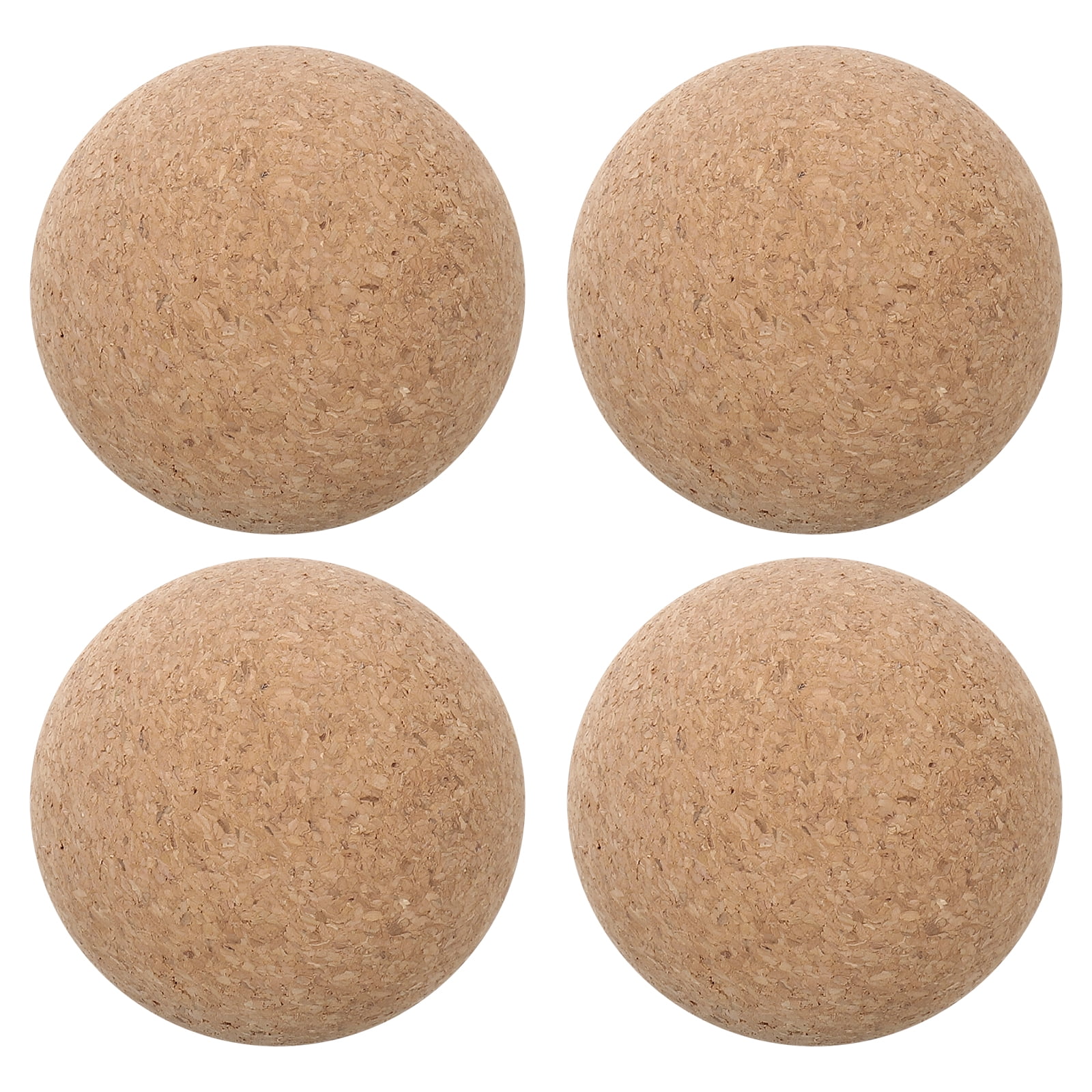 Uxcell 4 Pack Wine Cork Ball, 61mm/2.4 Inch Wooden Cork Ball Stopper ...