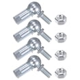 Uxcell 4 Packs CS13 M8 Angle Ball Joint M8x1.25 Right Hand Thread A3 ...