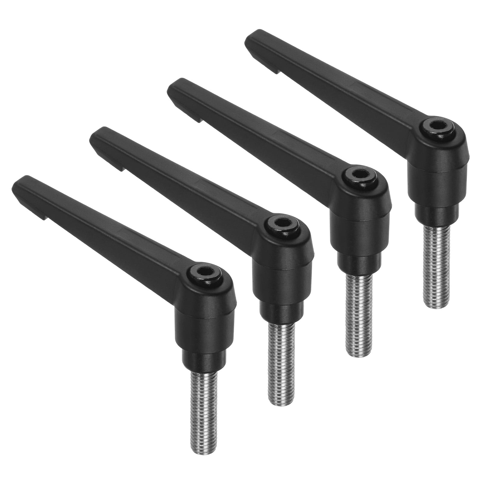 Uxcell 4 Packs M10 x 30mm 304 Stainless Steel Male Thread Adjustable ...