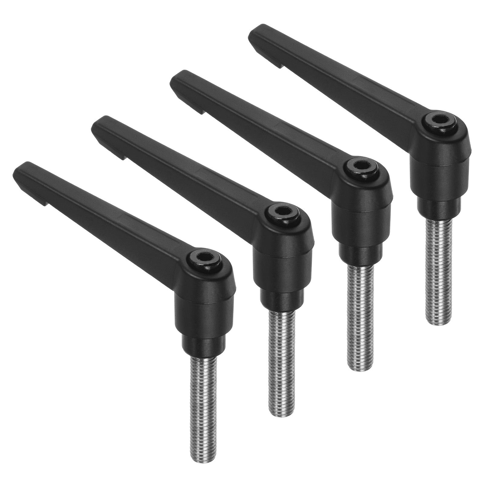 Uxcell 4 Packs M10 x 40mm 304 Stainless Steel Male Thread Adjustable ...