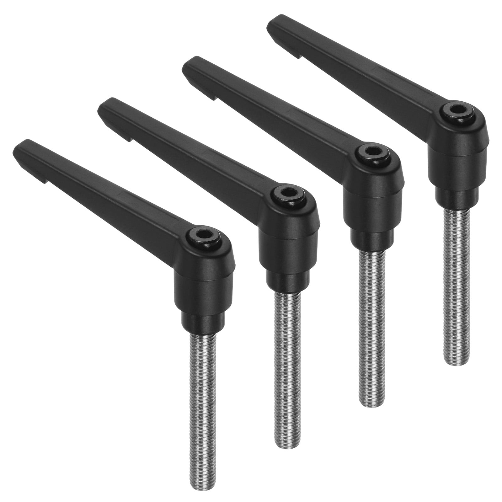 Uxcell 4 Packs M10 x 60mm 304 Stainless Steel Male Thread Adjustable ...