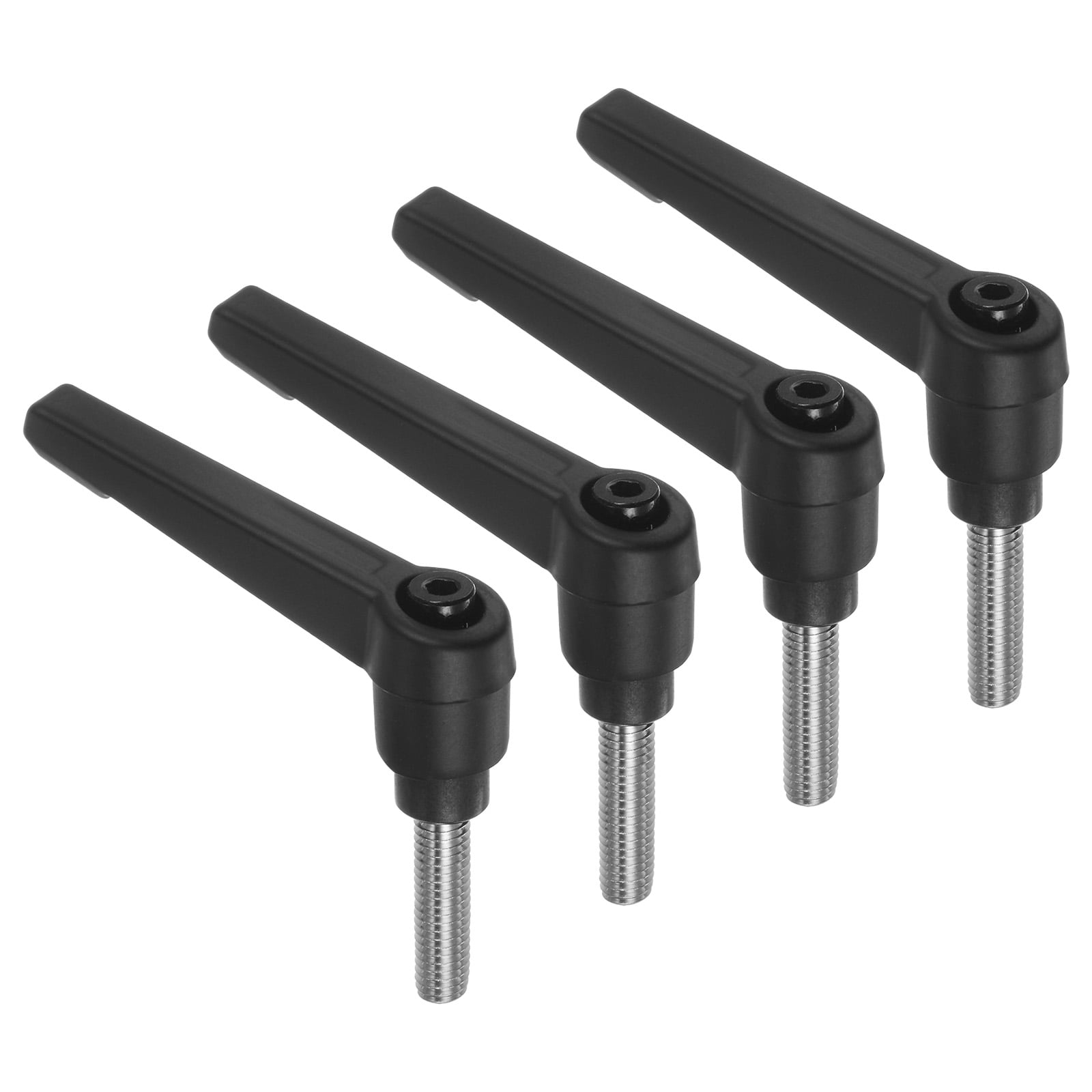 Uxcell 4 Packs M6 x 20mm 304 Stainless Steel Male Thread Adjustable ...