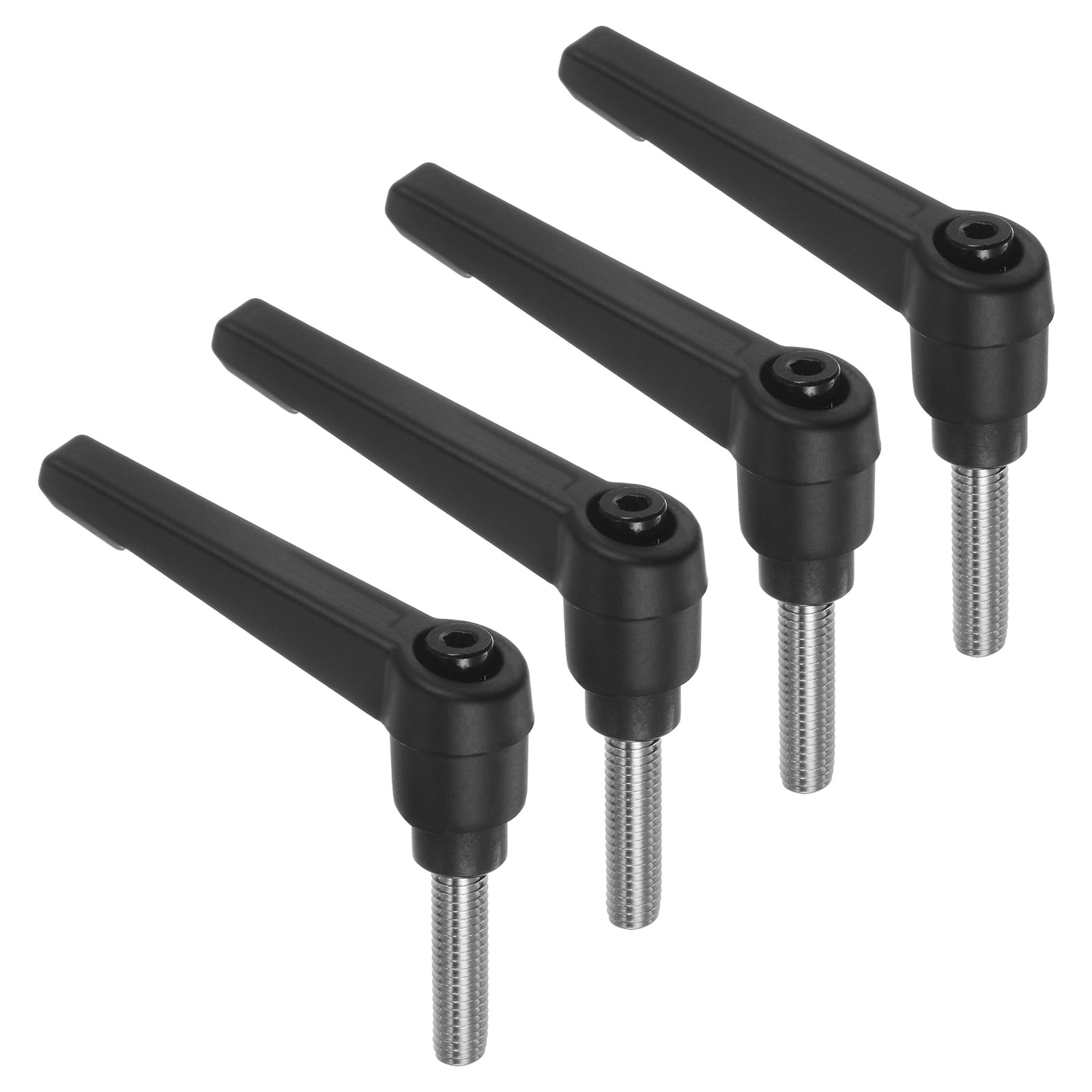 Uxcell 4 Packs M6 x 25mm 304 Stainless Steel Male Thread Adjustable ... Uxcell 4 Packs M6 x 25mm 304 Stainless Steel Male Thread Adjustable ...