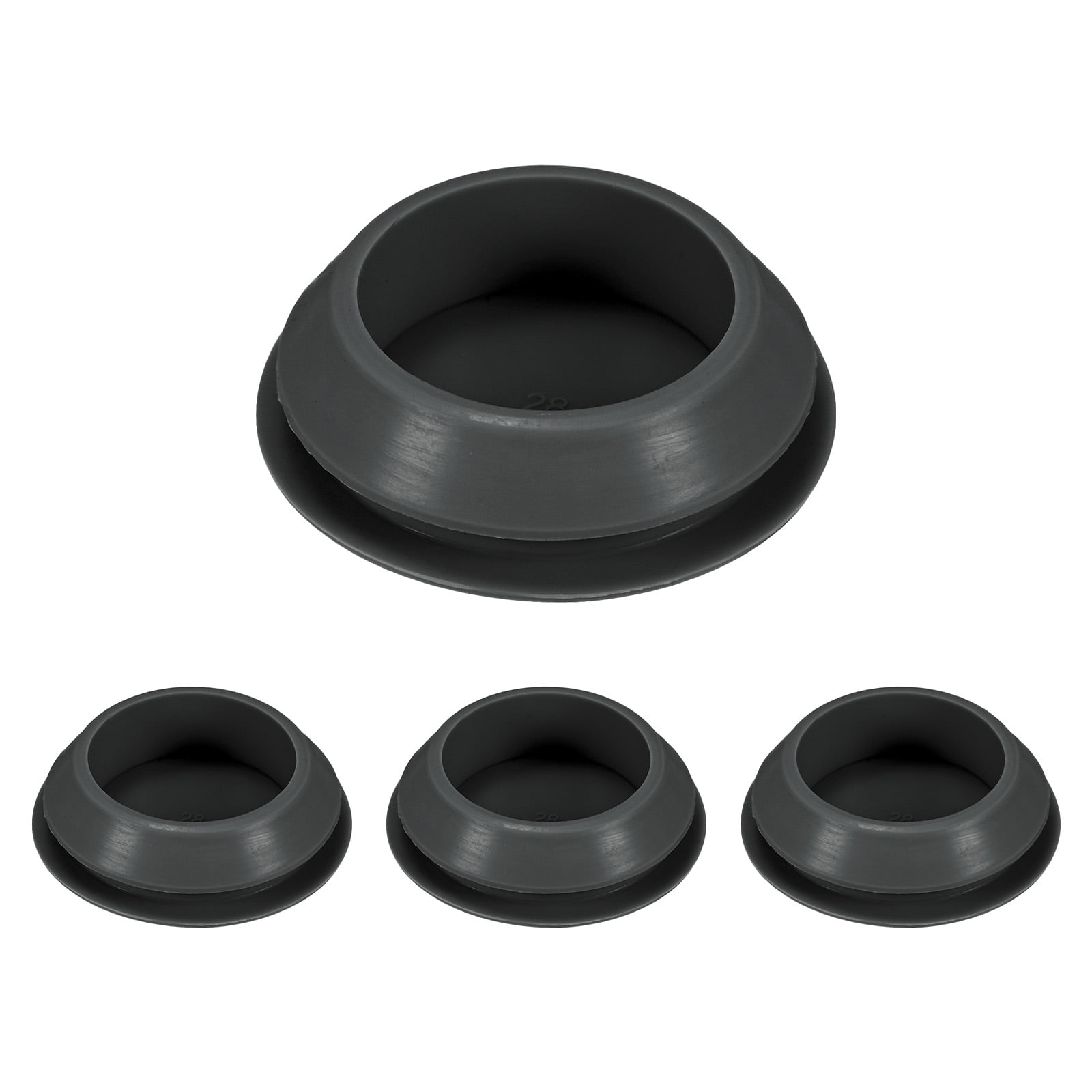 Uxcell 4-Packs Silicone Plugs, Snap in Locking Hole Plugs for 28-30mm ...
