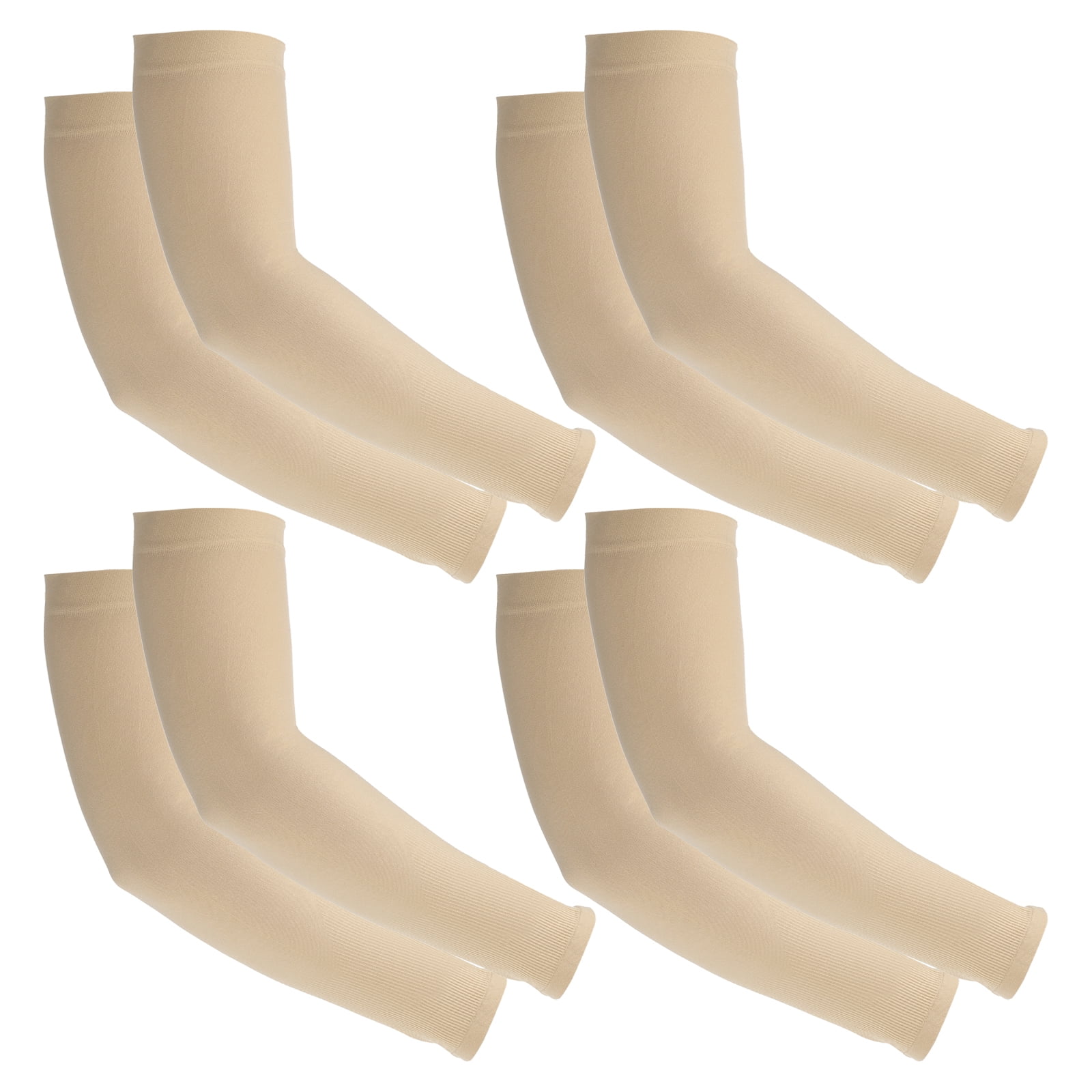 Uxcell 4 Pairs Arm Sleeves, Sun Protection Arm Sleeve Shade Cooling Arm ...