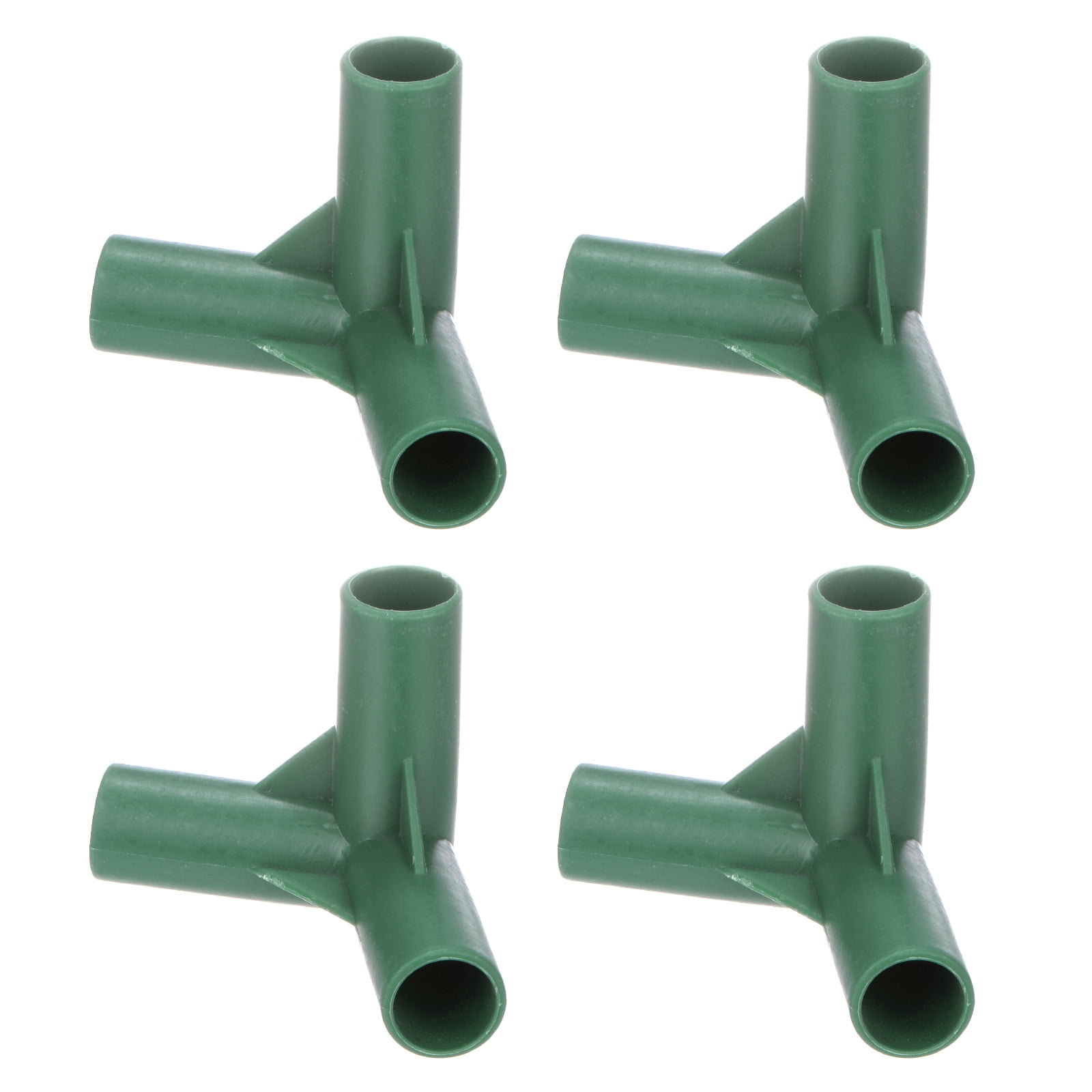 Uxcell 4 Pcs 16mm Greenhouse Frame Building Connectors, 3 Way Obtuse ...